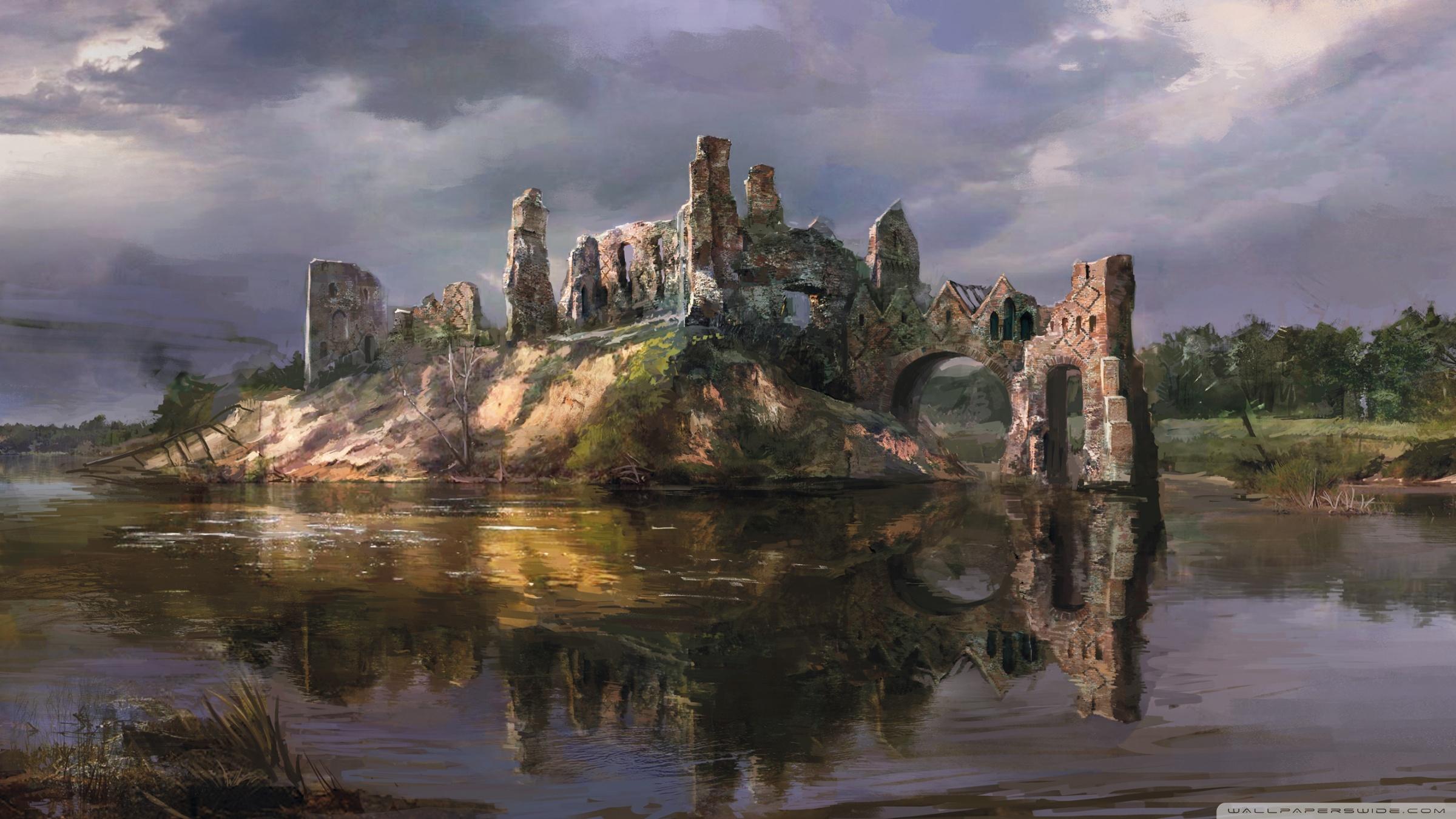 The Witcher Landscape Wallpapers - Top Free The Witcher Landscape ...