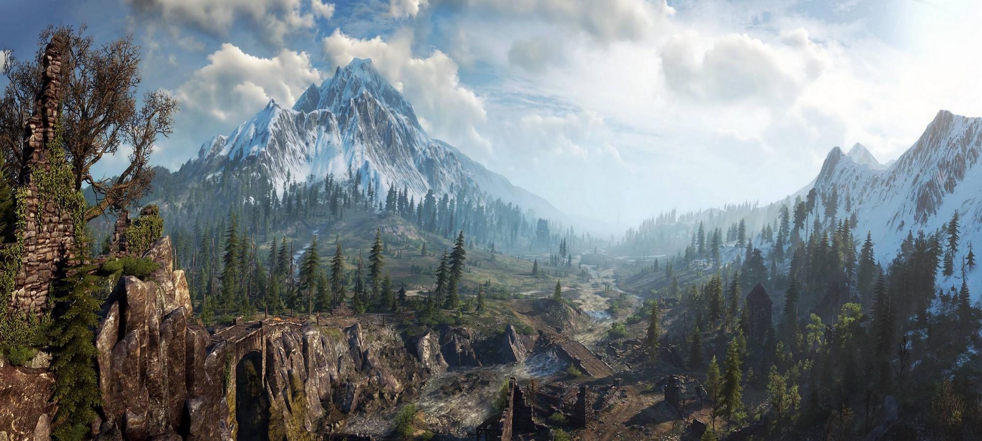 The Witcher Landscape Wallpapers - Top Free The Witcher Landscape ...