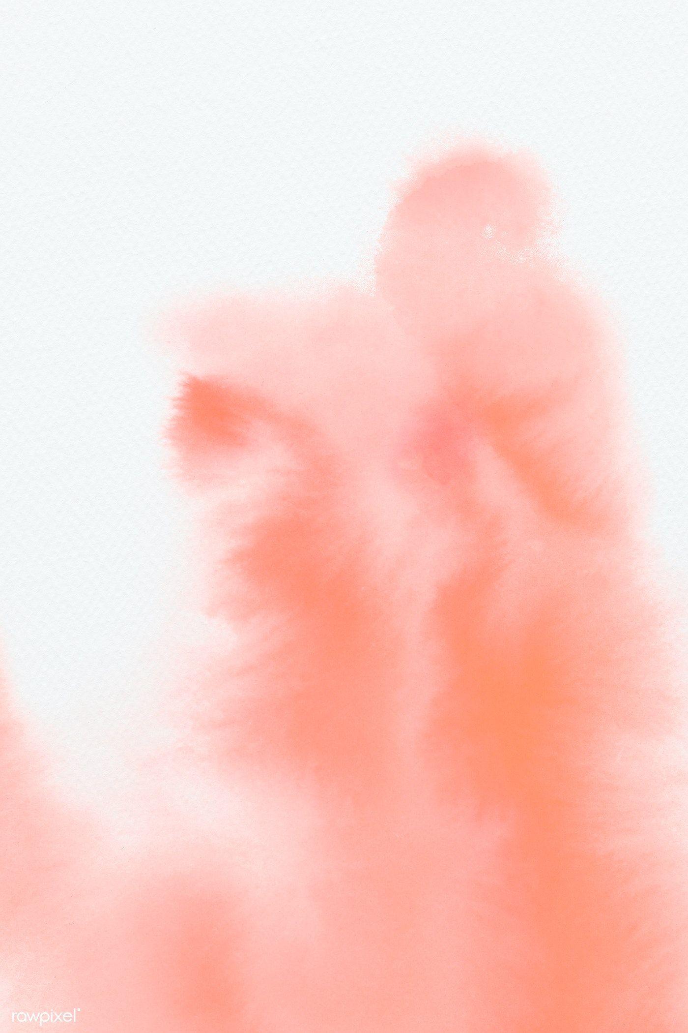 Peach Abstract Watercolor Wallpapers - Top Free Peach Abstract ...