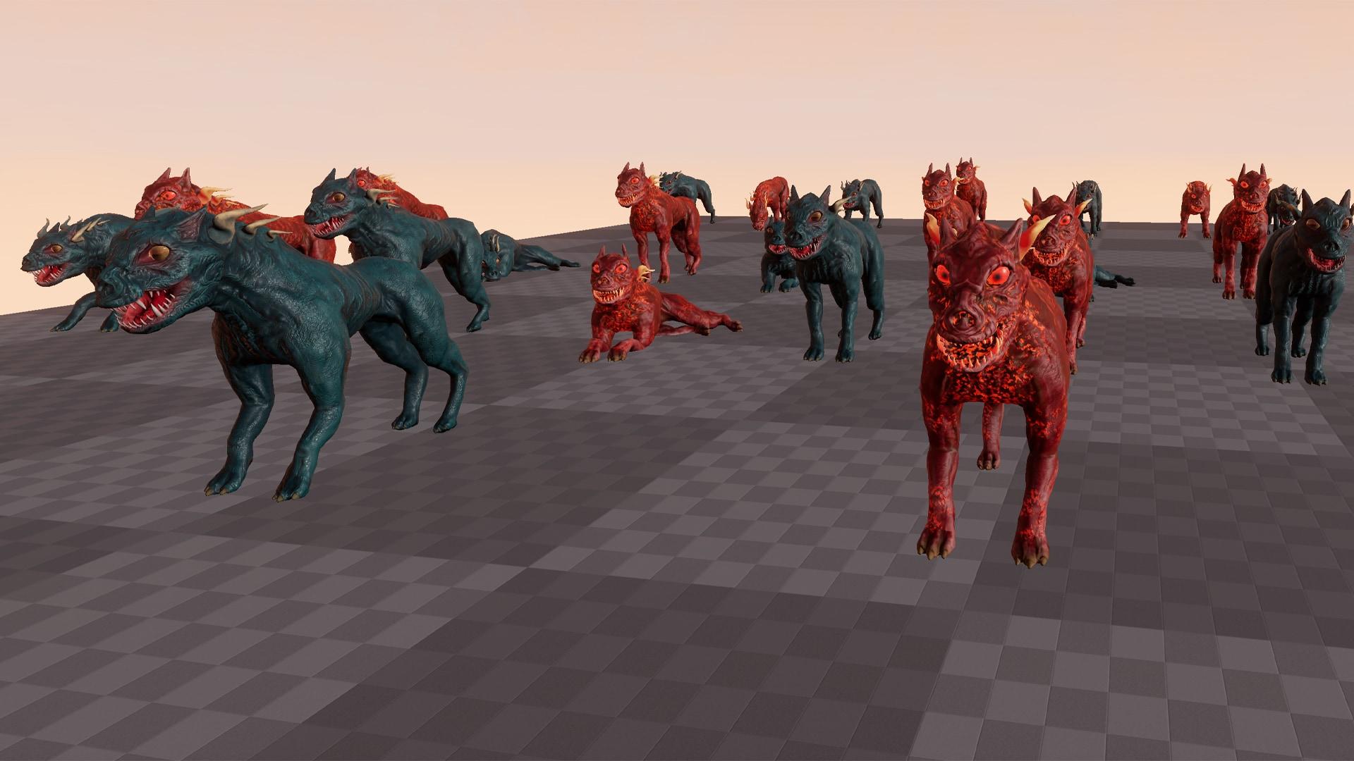 Demon Dogs Wallpapers - Top Free Demon Dogs Backgrounds - WallpaperAccess