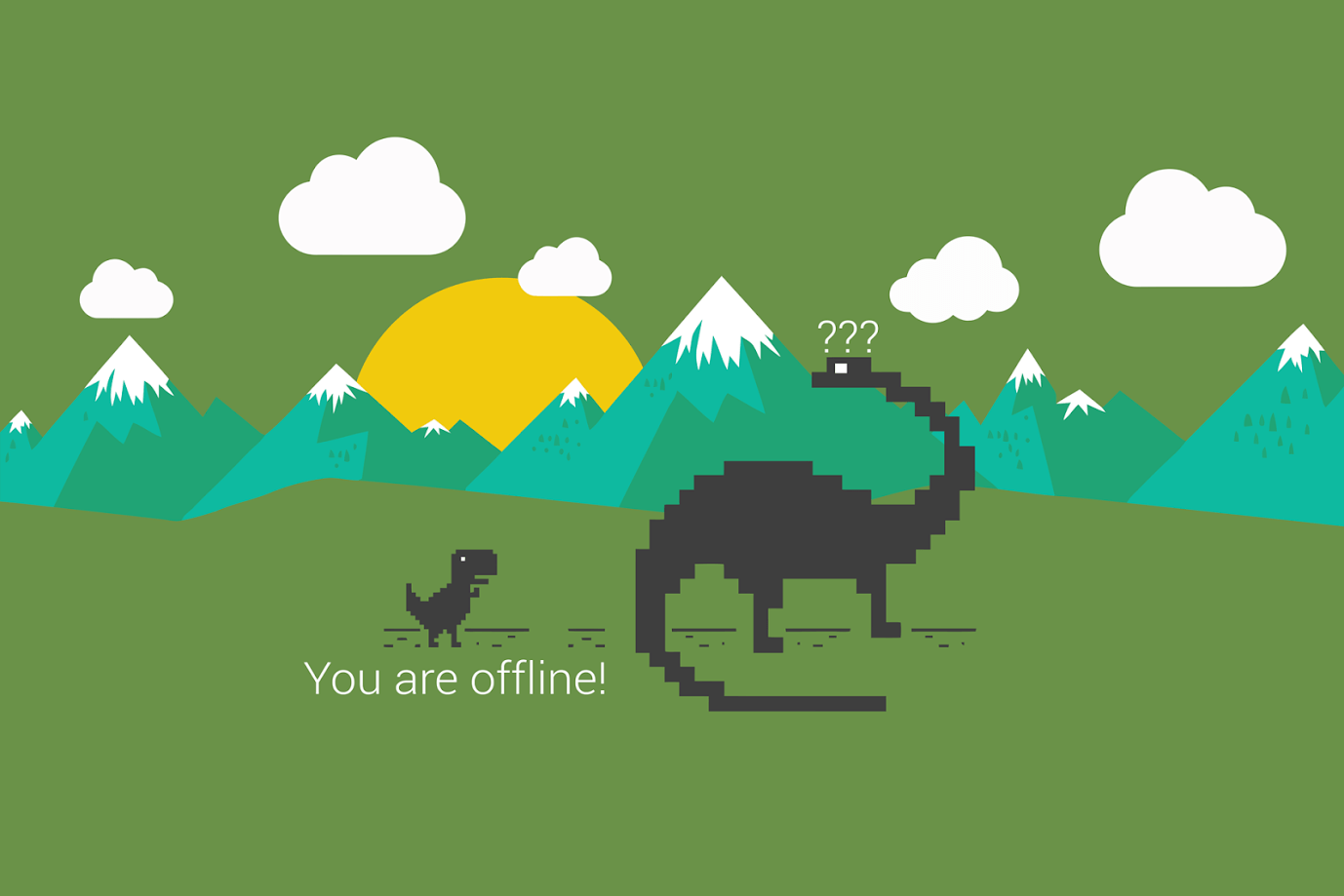 Chrome Dinosaur Wallpapers - Top Free Chrome Dinosaur Backgrounds ...