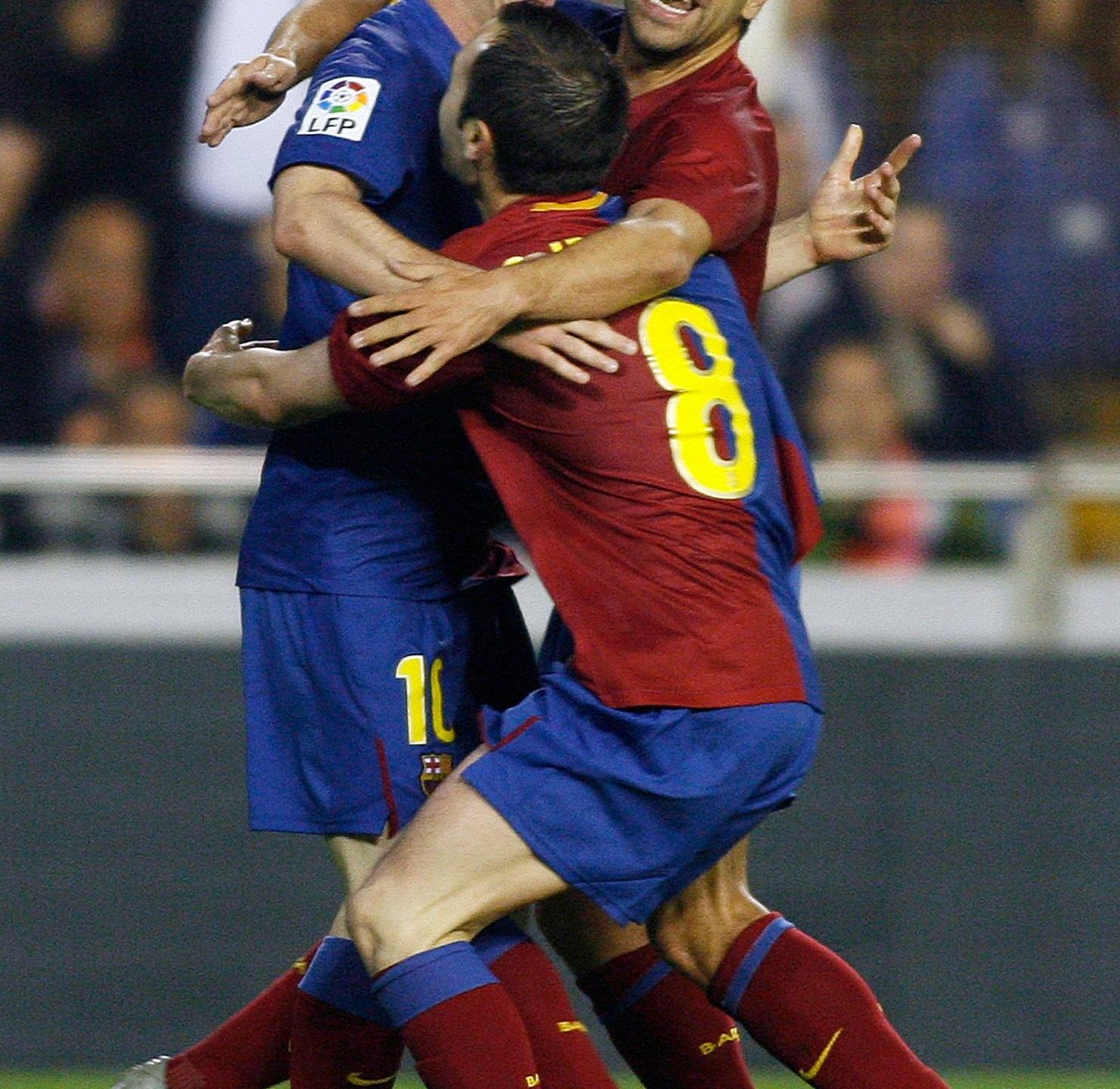 Messi Xavi Iniesta Wallpapers - Top Free Messi Xavi Iniesta Backgrounds ...