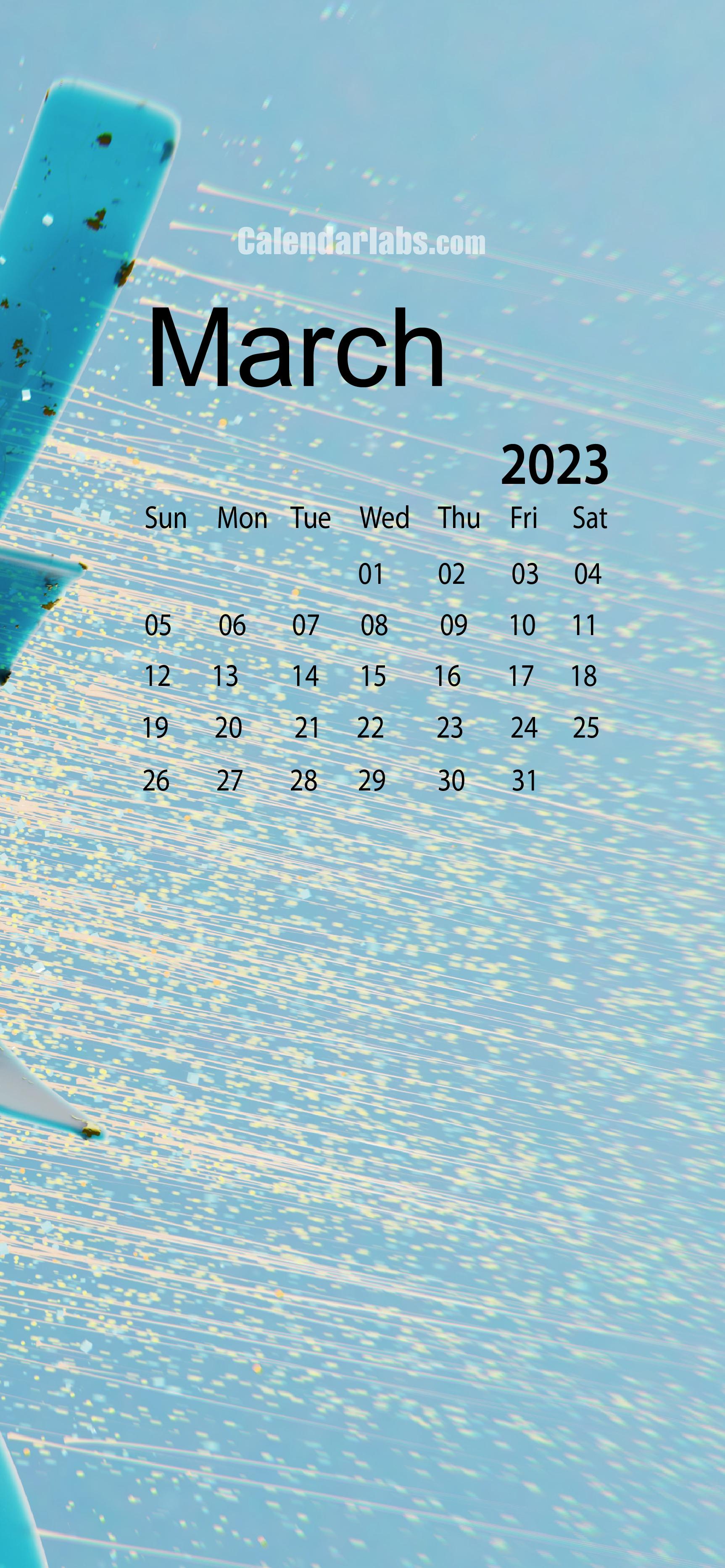 March 2023 Calendar Wallpapers - Top Free March 2023 Calendar ...