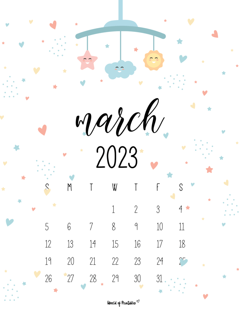 March 2023 Calendar Wallpapers - Top Free March 2023 Calendar ...