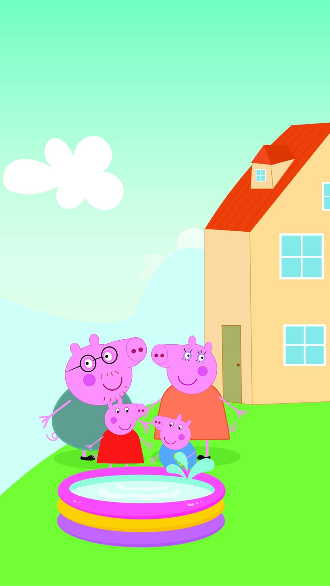Peppy Pig House Wallpapers - Top Free Peppy Pig House Backgrounds ...