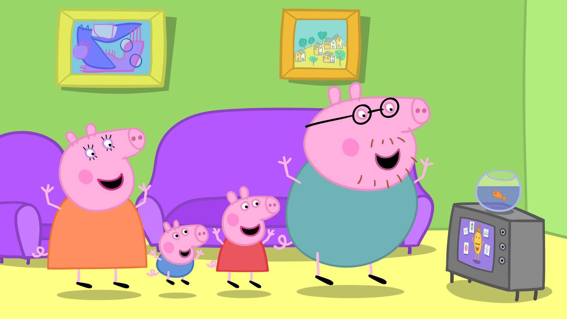 Peppy Pig House Wallpapers - Top Free Peppy Pig House Backgrounds ...