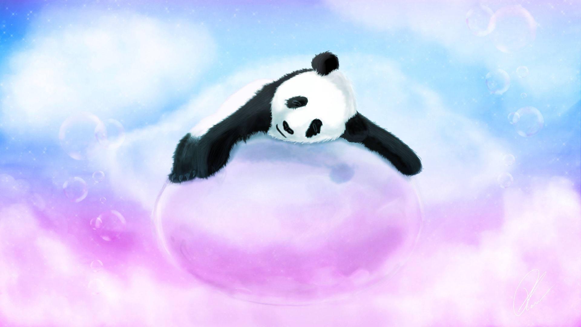 Cute Cartoon Panda Desktop Wallpapers - Top Free Cute Cartoon Panda ...