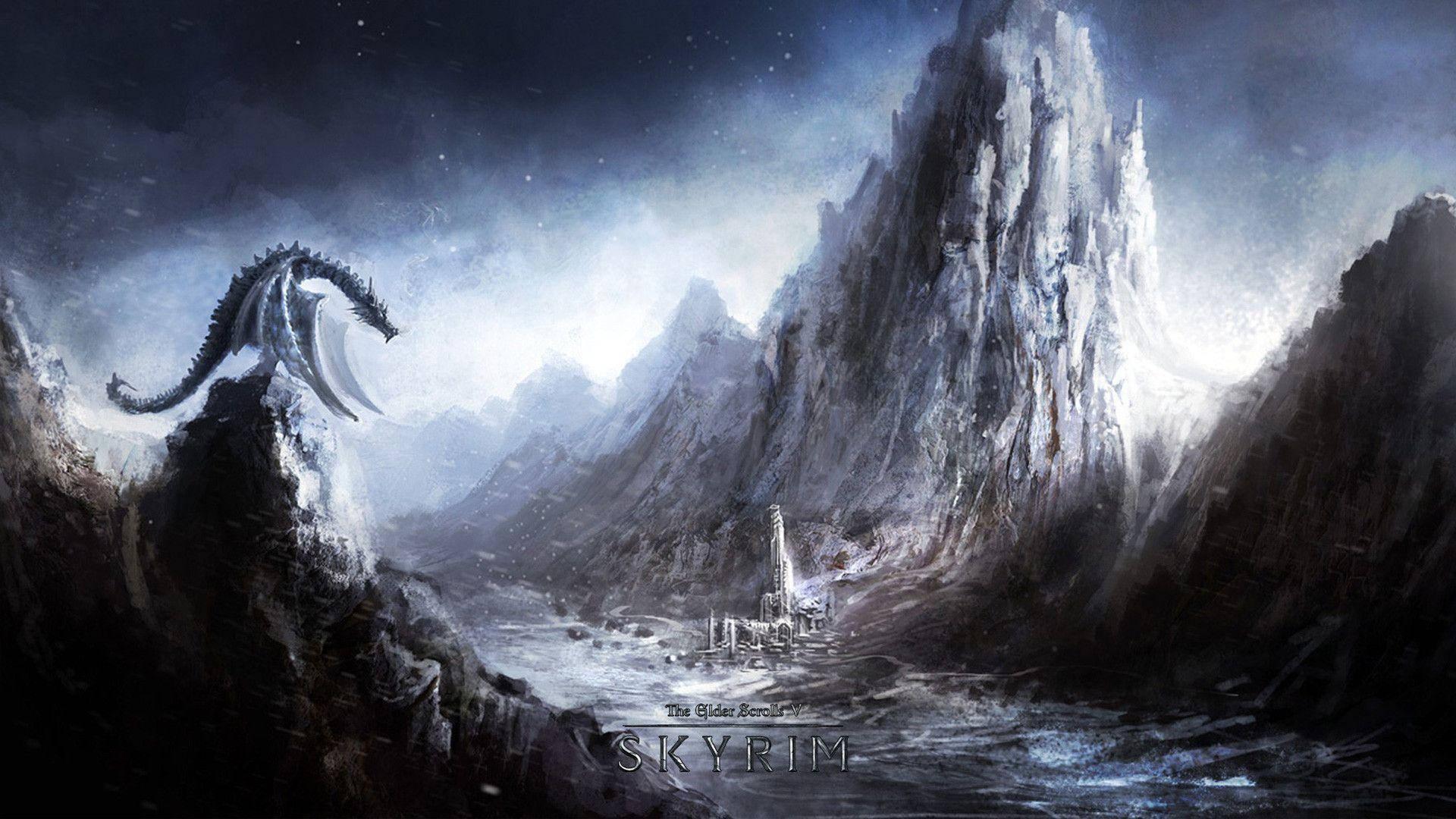 Skyrim Art Wallpapers - Top Free Skyrim Art Backgrounds - WallpaperAccess
