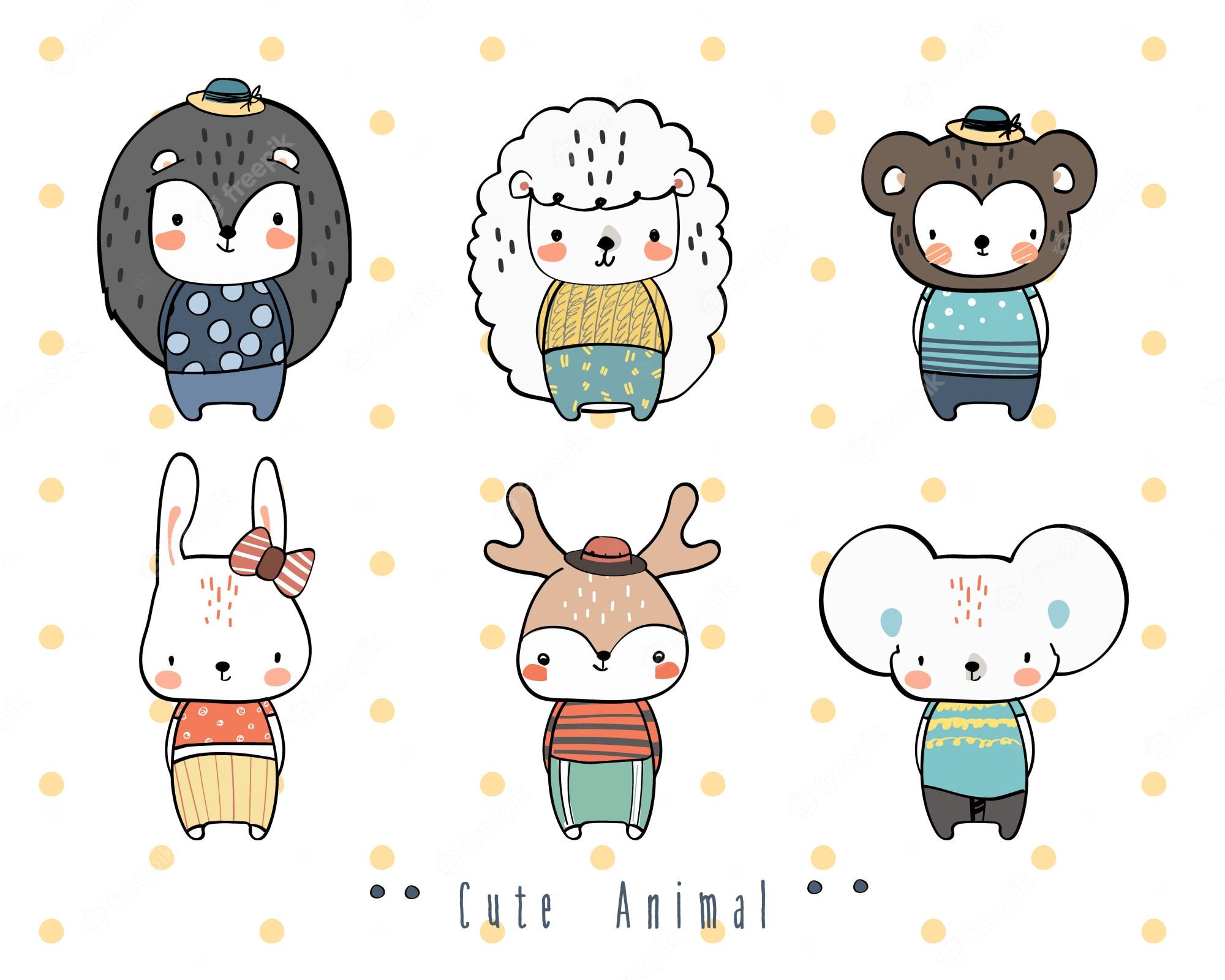 Cute Chibi Animal Wallpapers - Top Free Cute Chibi Animal Backgrounds ...