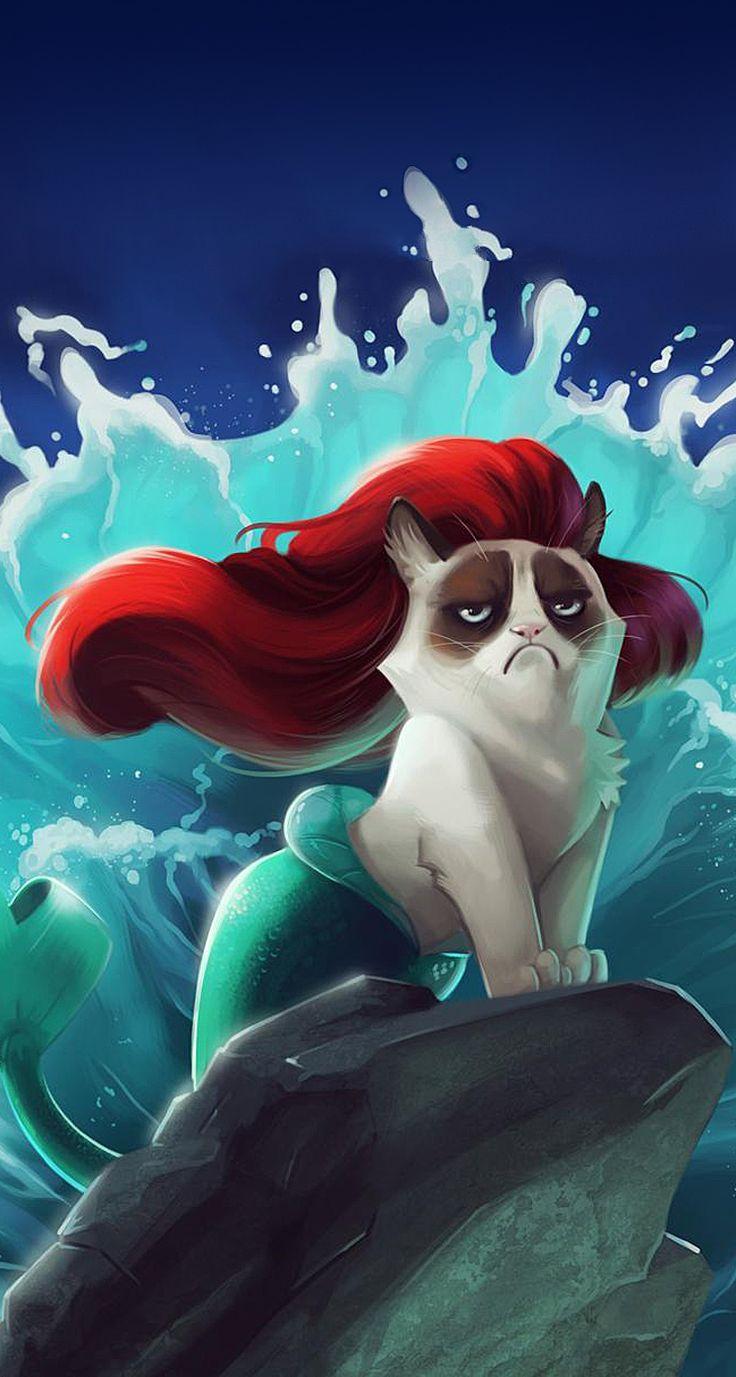 Grumpy Cat Disney Wallpapers - Top Free Grumpy Cat Disney Backgrounds ...