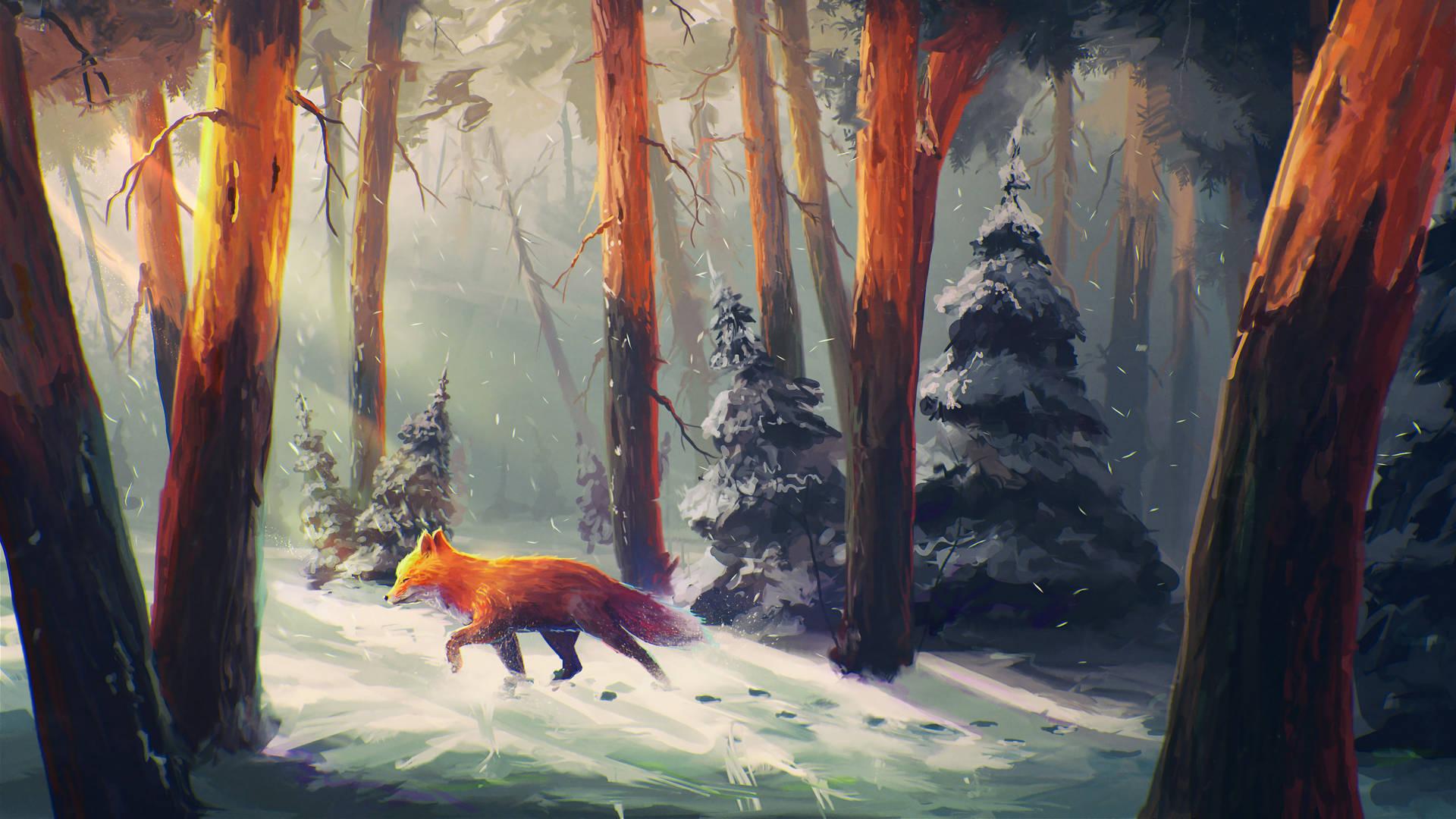 Forest Fox Wallpapers - Top Free Forest Fox Backgrounds - WallpaperAccess