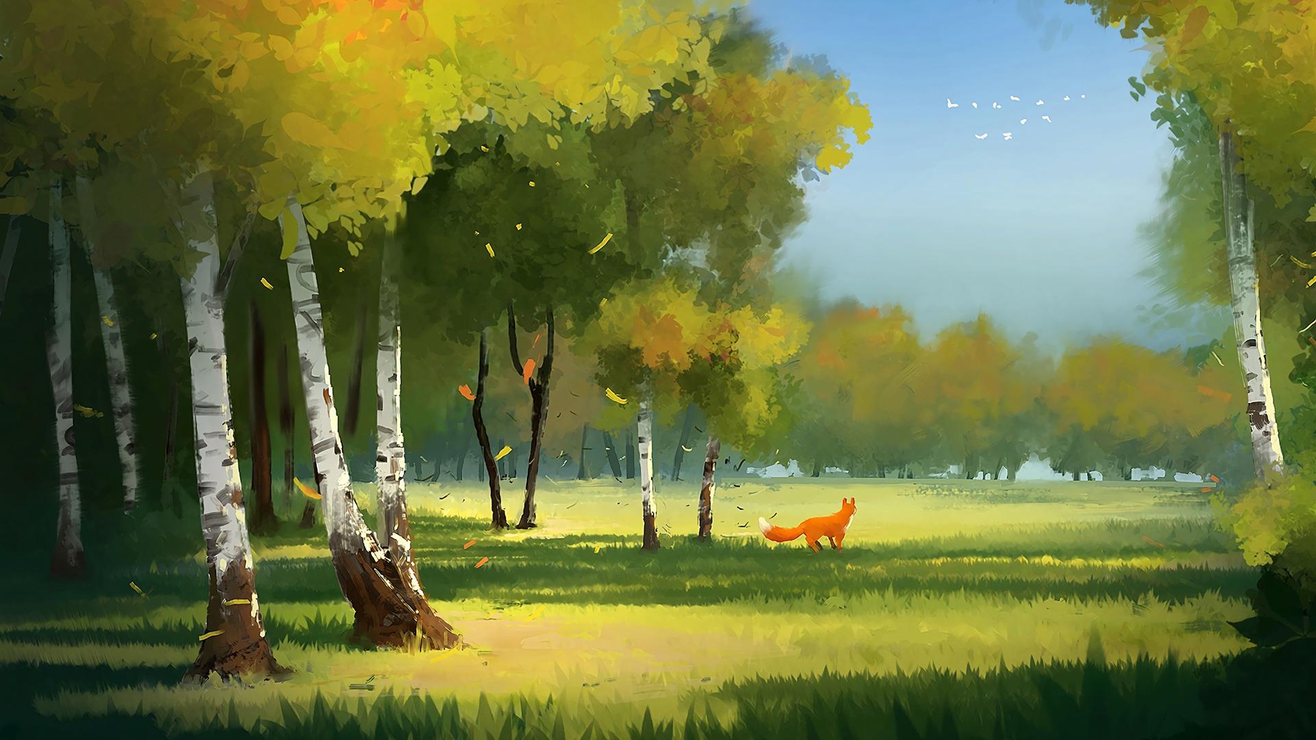 Forest Fox Wallpapers - Top Free Forest Fox Backgrounds - WallpaperAccess