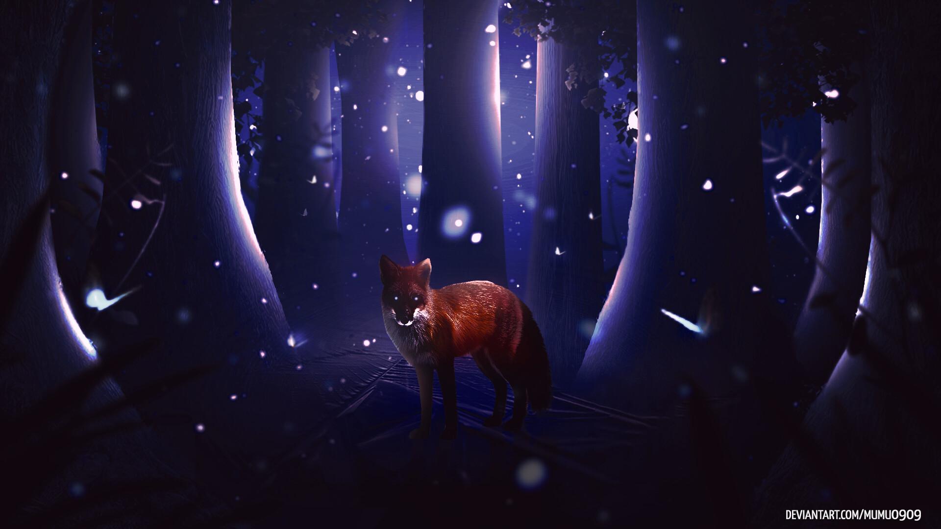 Forest Fox Wallpapers - Top Free Forest Fox Backgrounds - WallpaperAccess