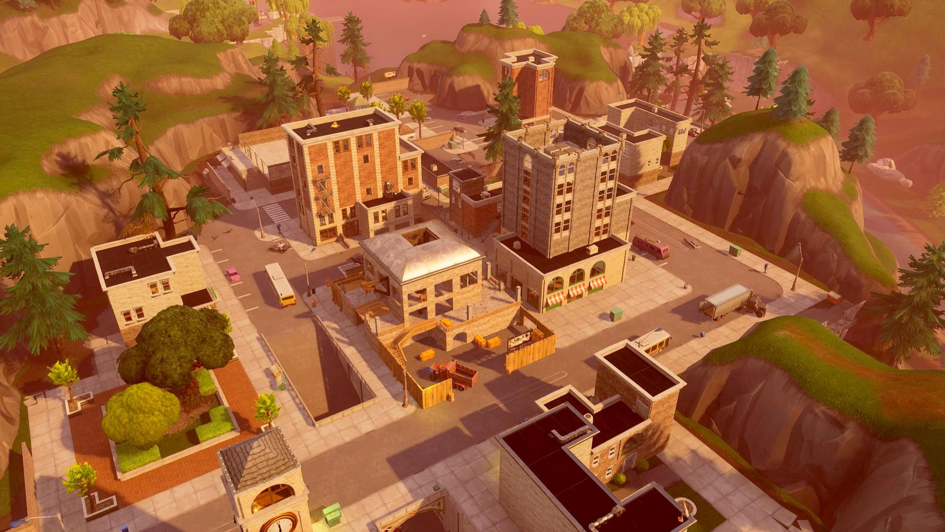 Tilted Towers Fortnite Wallpapers - Top Free Tilted Towers Fortnite Backgrounds - WallpaperAccess