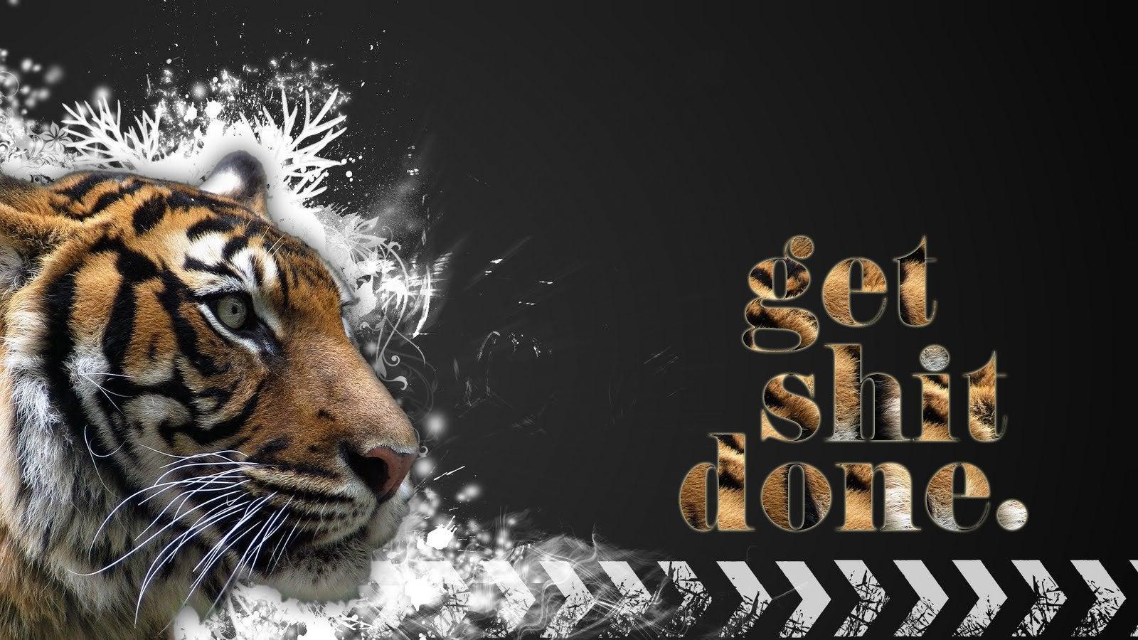 Tiger Motivational Wallpapers - Top Free Tiger Motivational Backgrounds ...