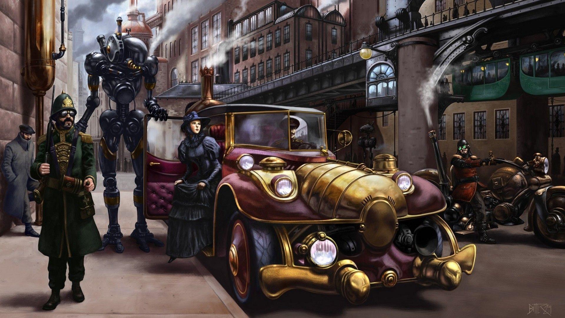 Steampunk Computer Wallpapers - Top Free Steampunk Computer Backgrounds ...