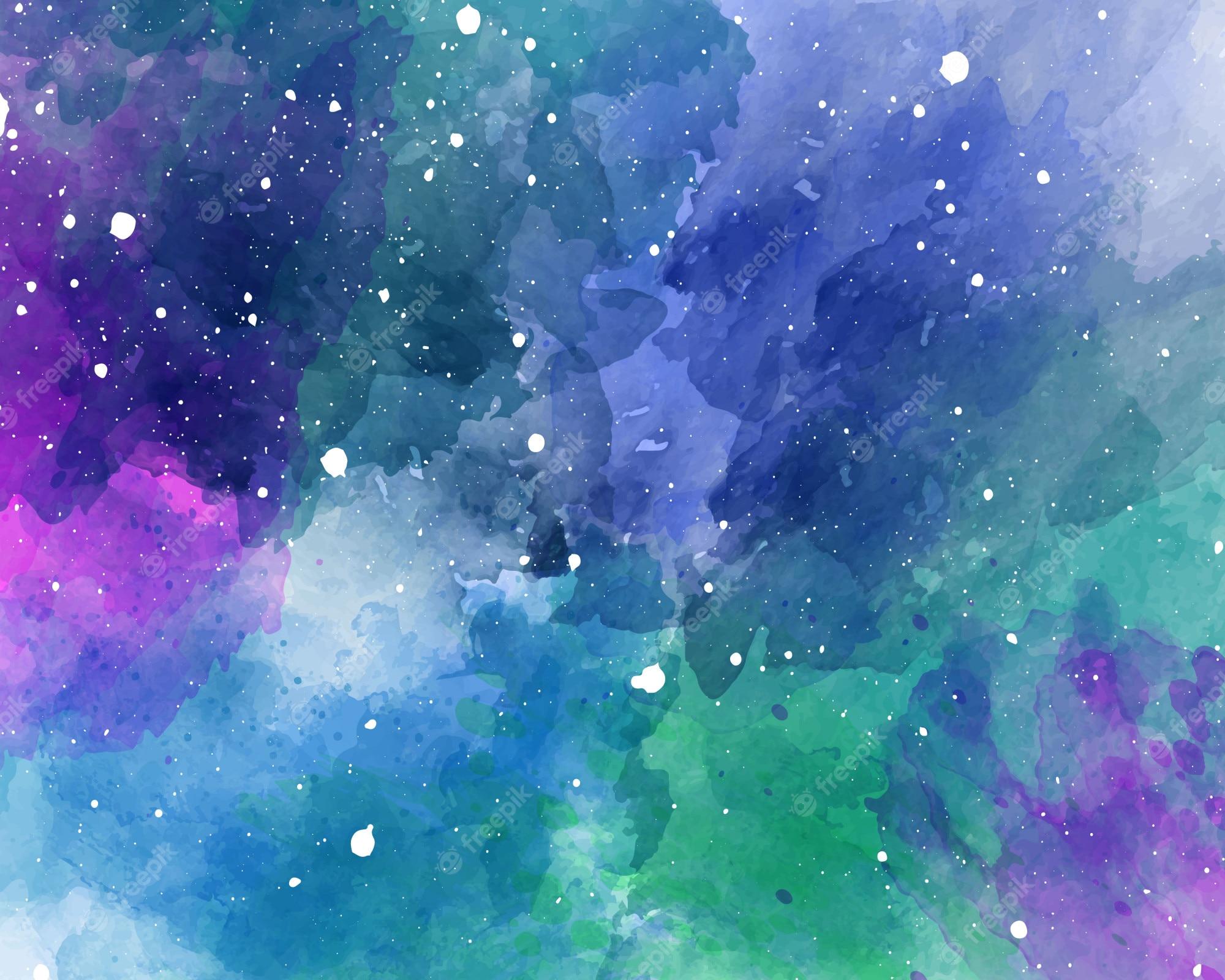 Space Watercolor Wallpapers - Top Free Space Watercolor Backgrounds ...