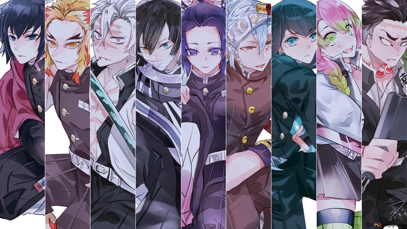 All Hashira Wallpapers - Top Free All Hashira Backgrounds - WallpaperAccess