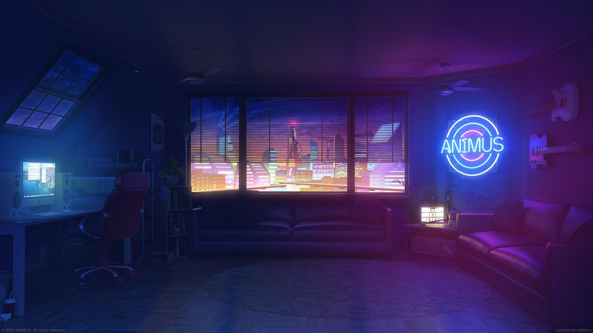 Neon Room Wallpapers - Top Free Neon Room Backgrounds - WallpaperAccess