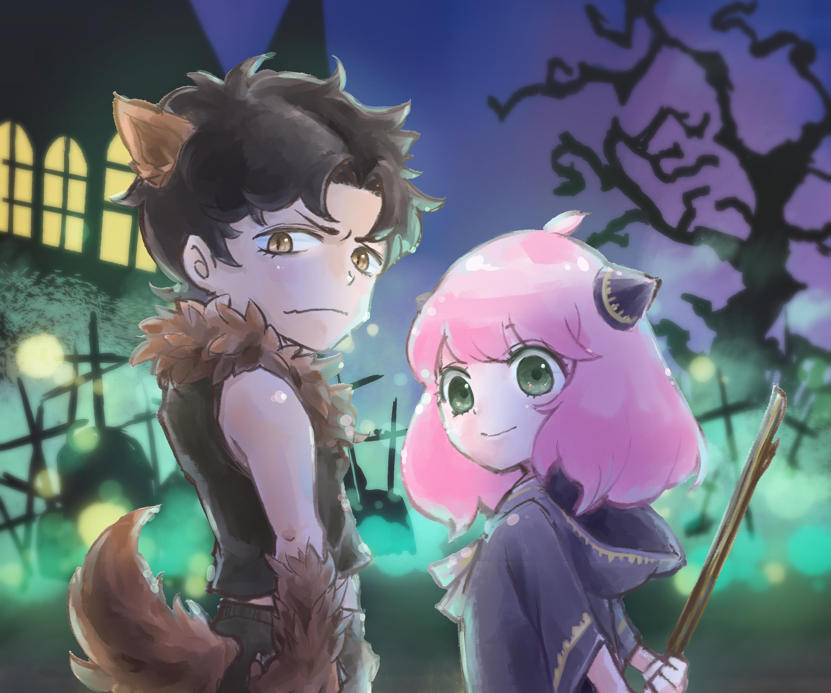 Anya and Damian Wallpapers - Top Free Anya and Damian Backgrounds - WallpaperAccess