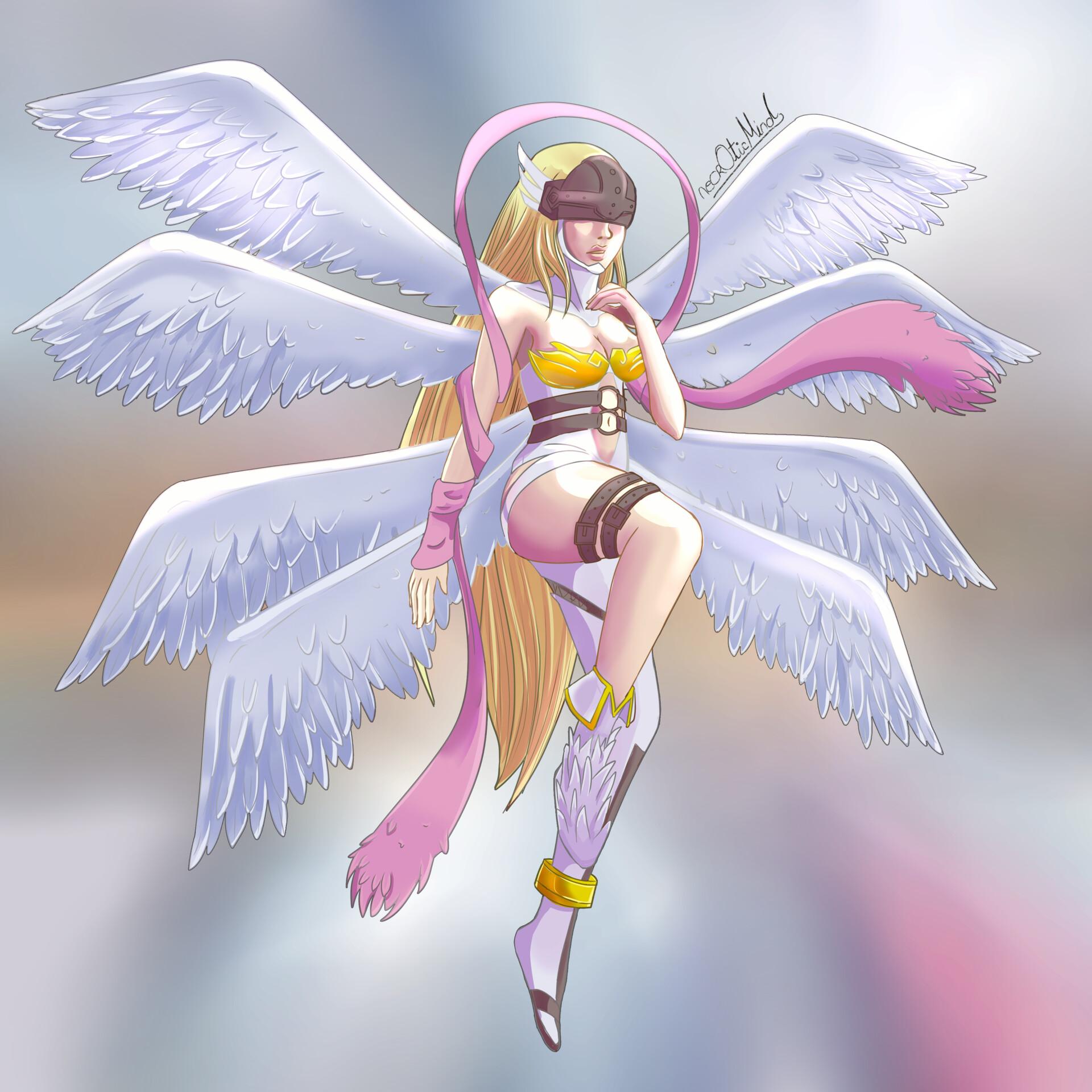 Angewomon Wallpapers - Top Free Angewomon Backgrounds - WallpaperAccess