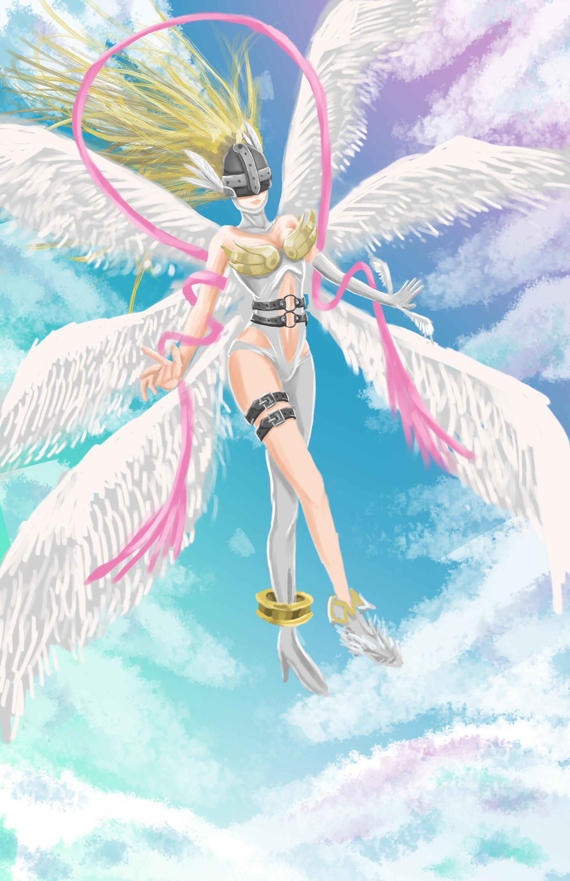 Angewomon Wallpapers - Top Free Angewomon Backgrounds - WallpaperAccess