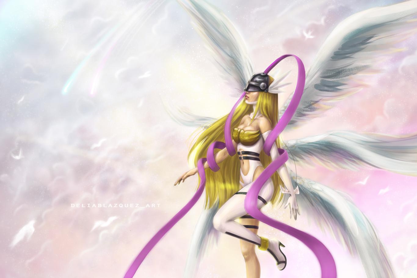 Angewomon Wallpapers - Top Free Angewomon Backgrounds - WallpaperAccess