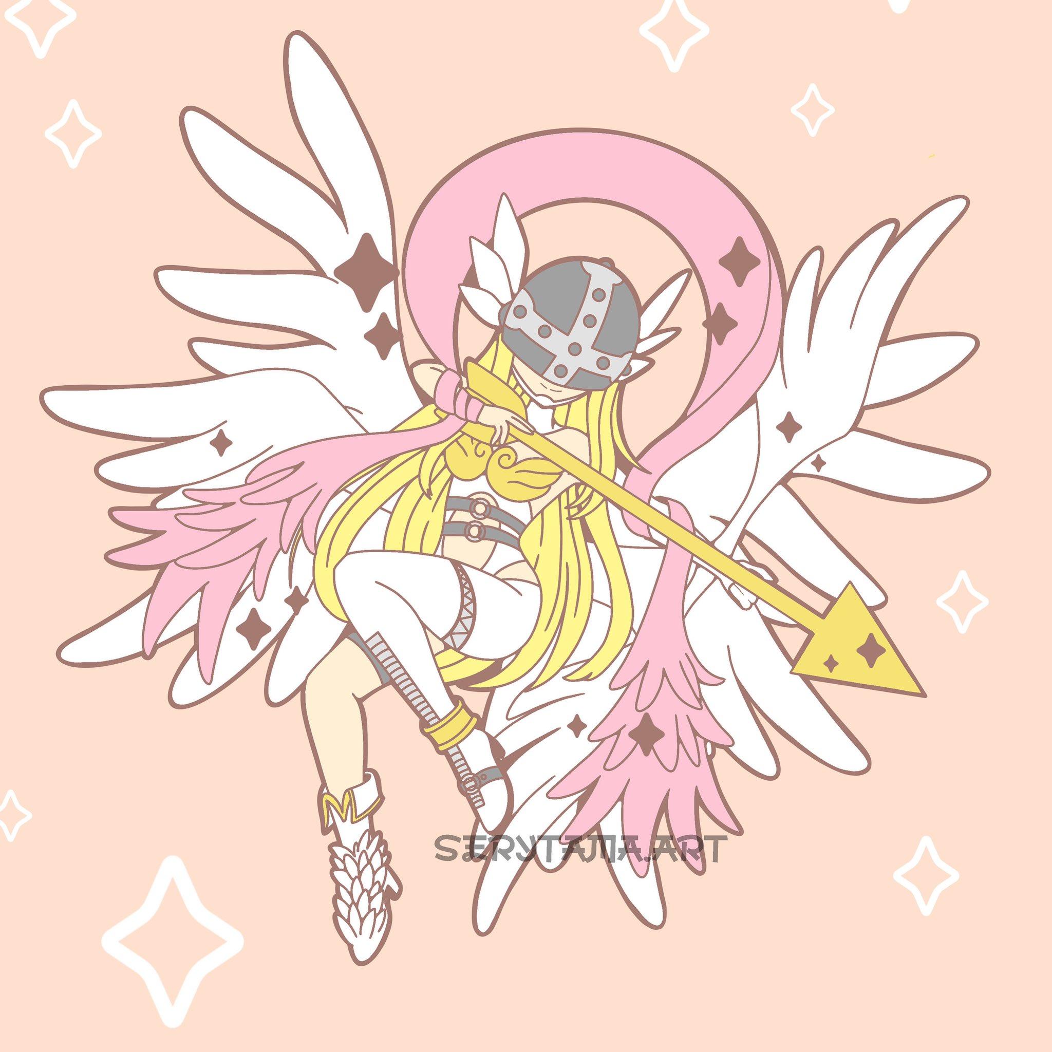 Angewomon Wallpapers - Top Free Angewomon Backgrounds - WallpaperAccess