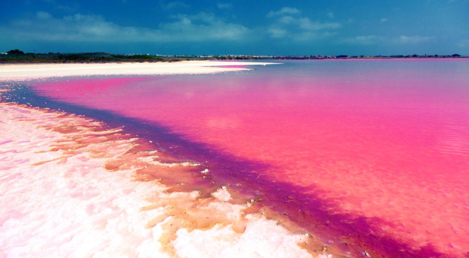 Pink Lake Wallpapers - Top Free Pink Lake Backgrounds - WallpaperAccess