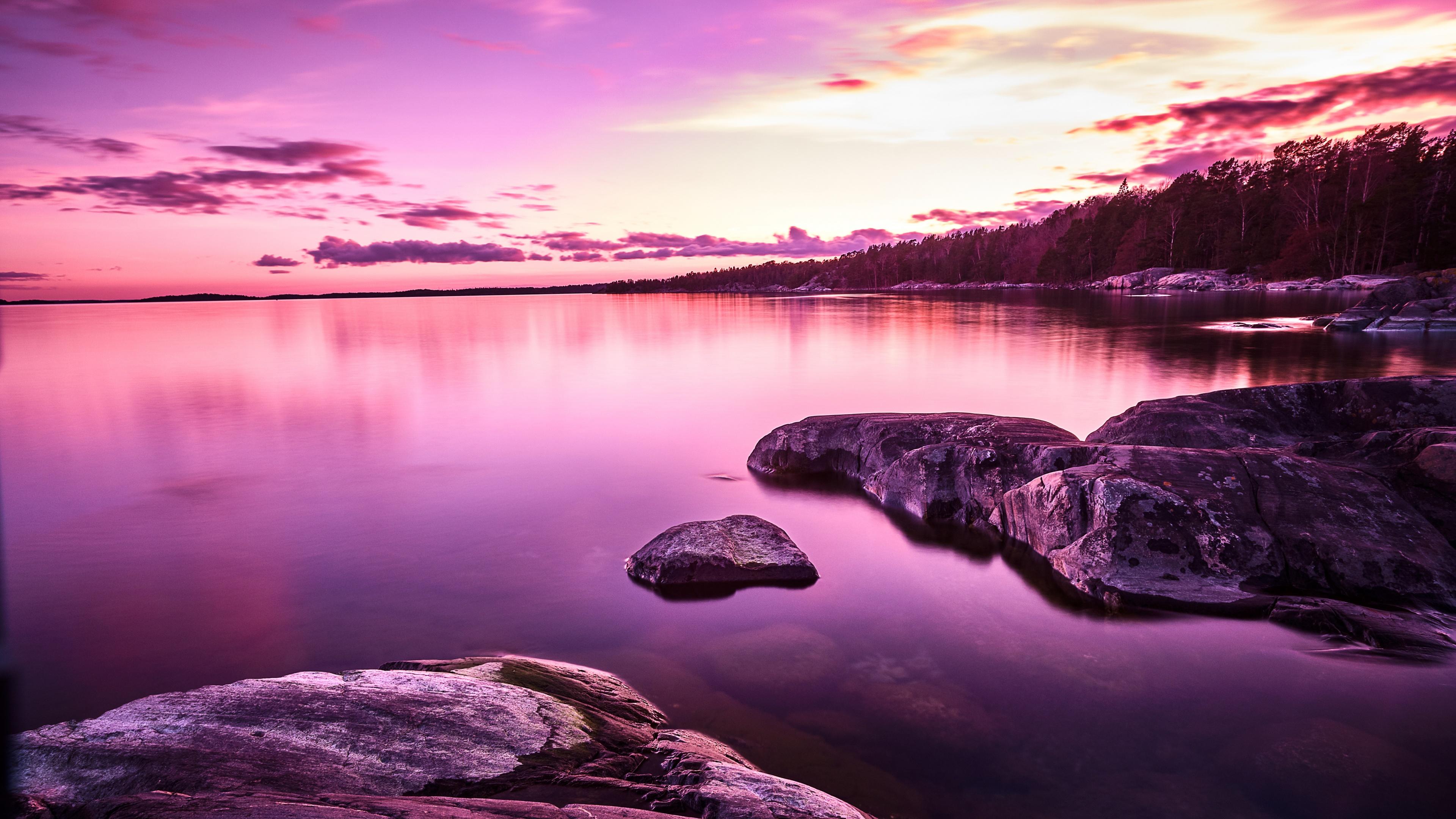 Pink Lake Wallpapers - Top Free Pink Lake Backgrounds - WallpaperAccess