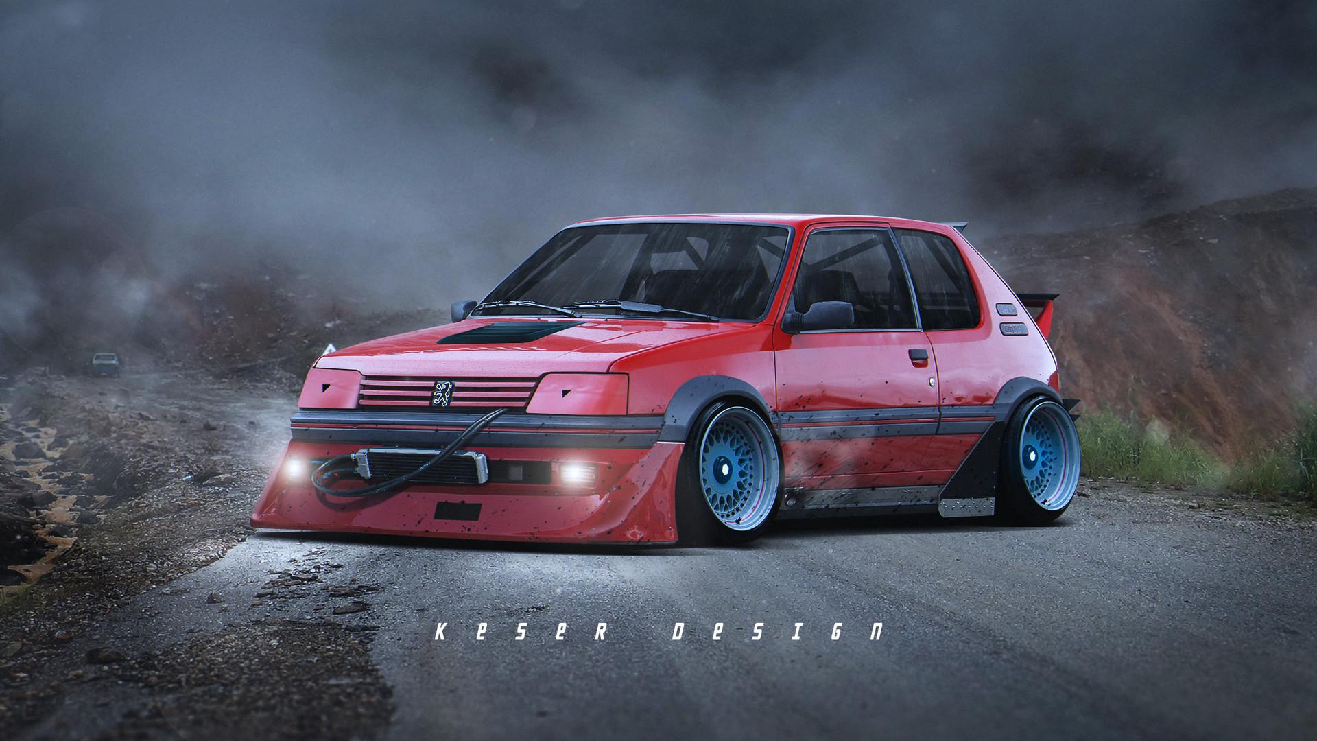 Fond D Cran 205 Gti