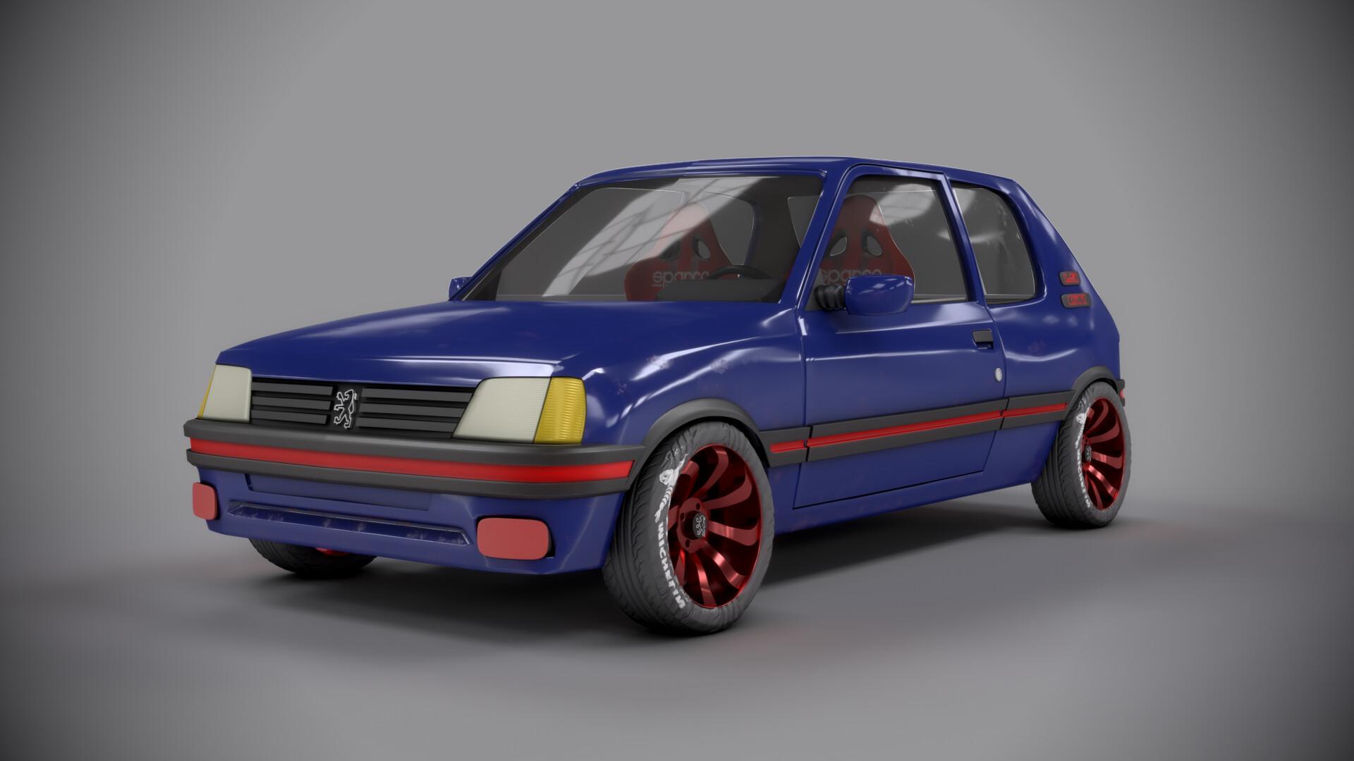 Peugeot 205 Wallpapers - Top Free Peugeot 205 Backgrounds - WallpaperAccess