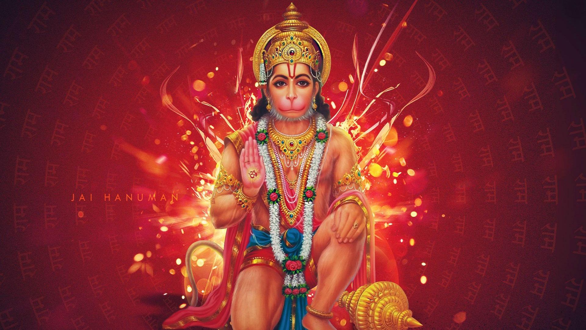 Hanuman Chalisa Wallpapers - Top Free Hanuman Chalisa Backgrounds - WallpaperAccess