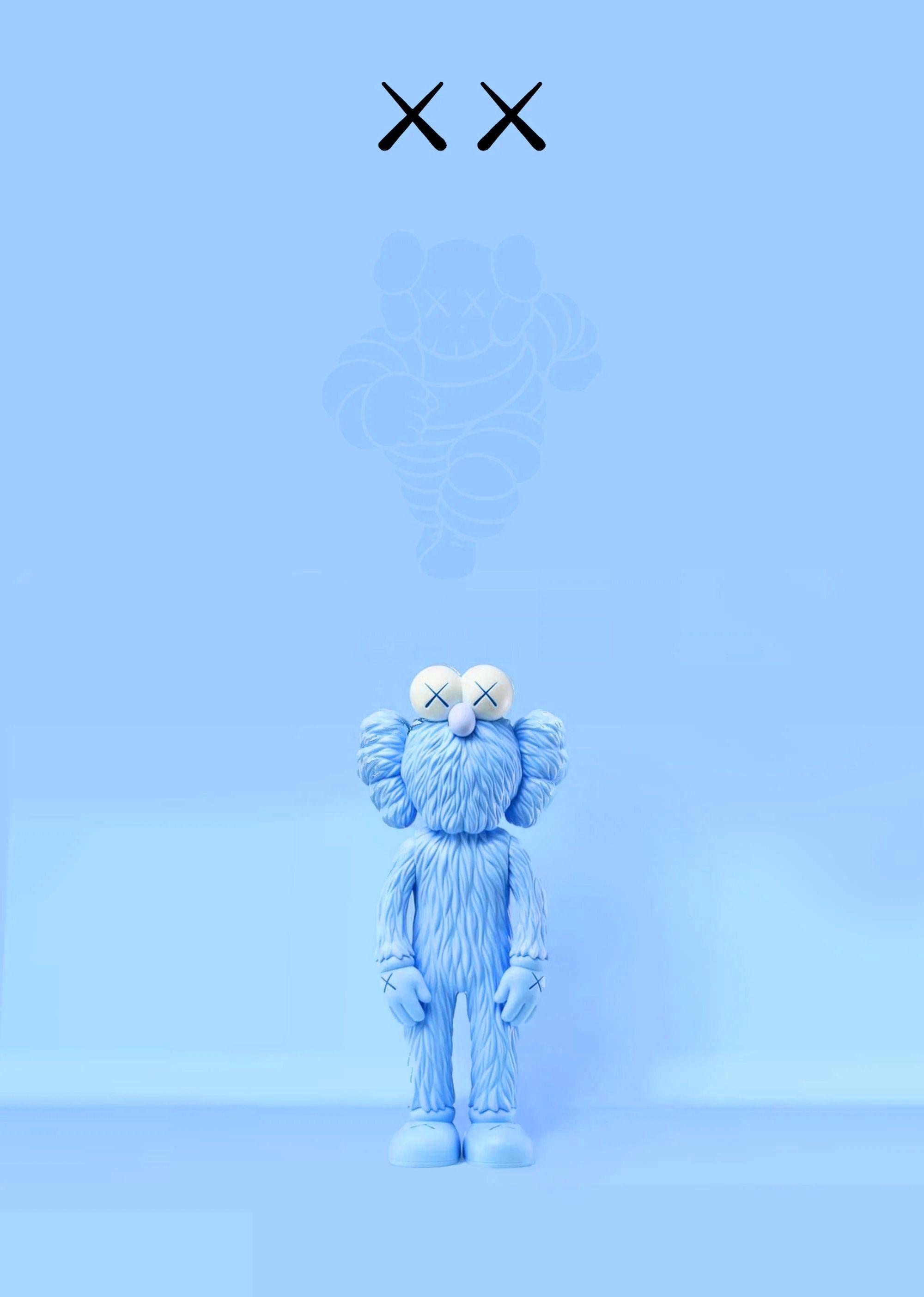 Kaws Blue Wallpapers - Top Free Kaws Blue Backgrounds - WallpaperAccess