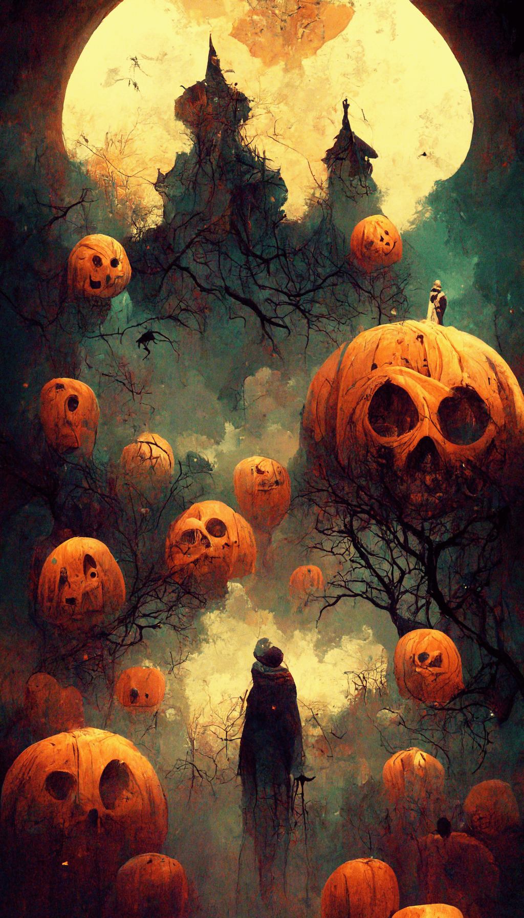 Green and Purple Halloween Wallpapers - Top Free Green and Purple ...