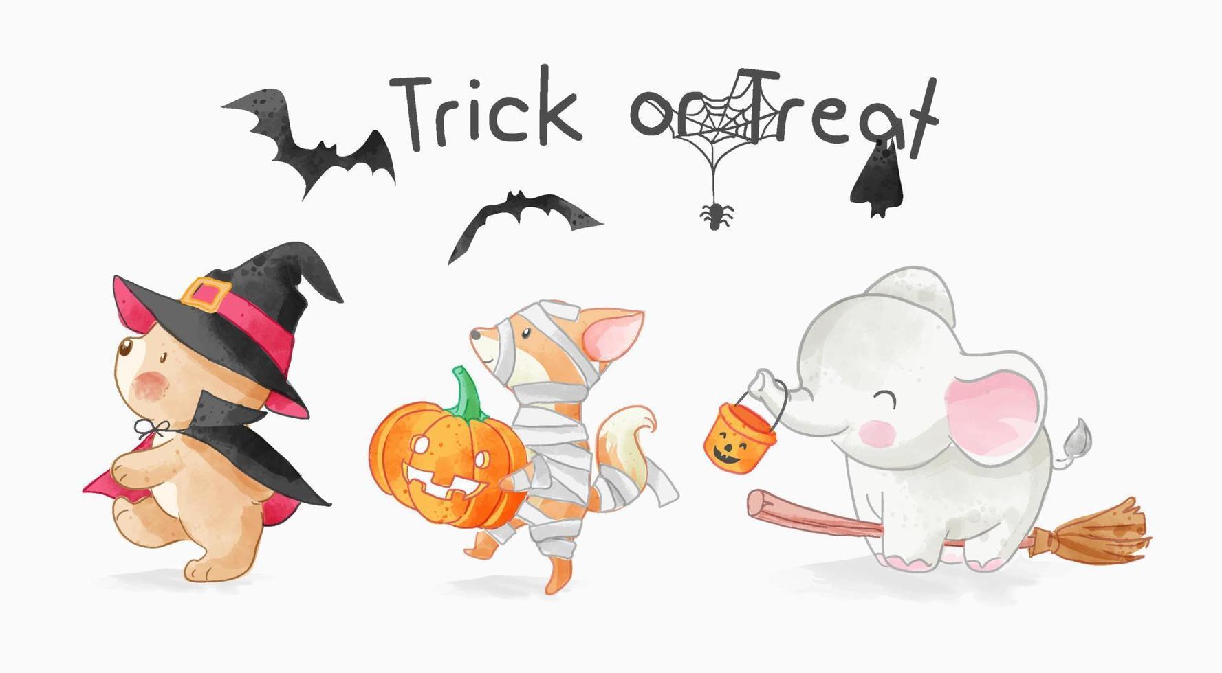 Cute Trick or Treat Wallpapers - Top Free Cute Trick or Treat ...