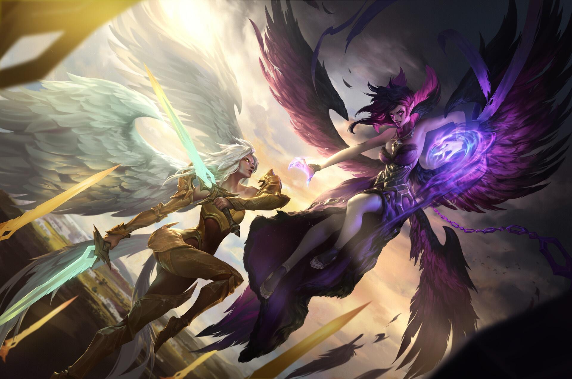 Kayle LOL Wallpapers - Top Free Kayle LOL Backgrounds - WallpaperAccess