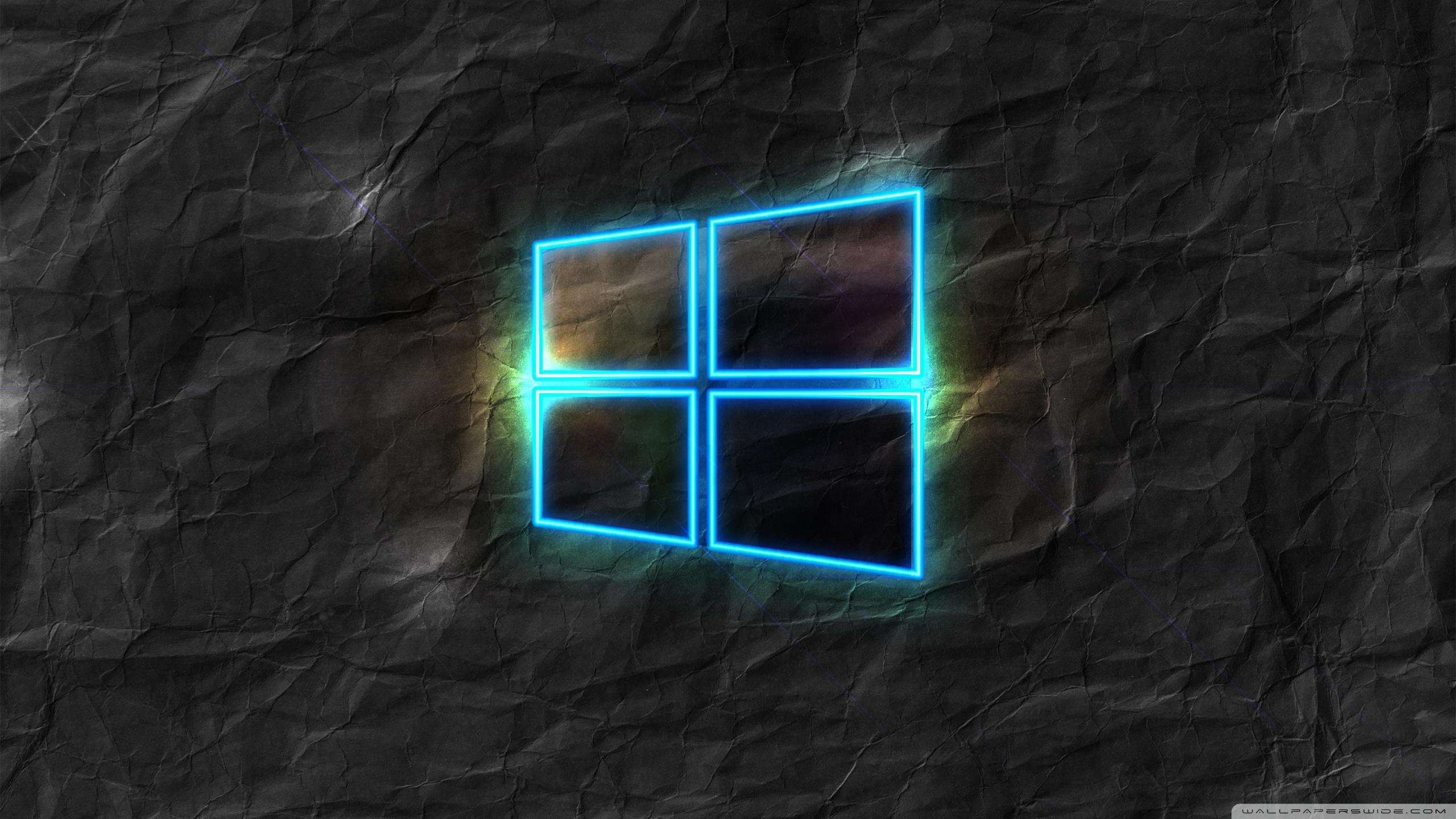 Neon Windows Logo Wallpapers - Top Free Neon Windows Logo Backgrounds ...