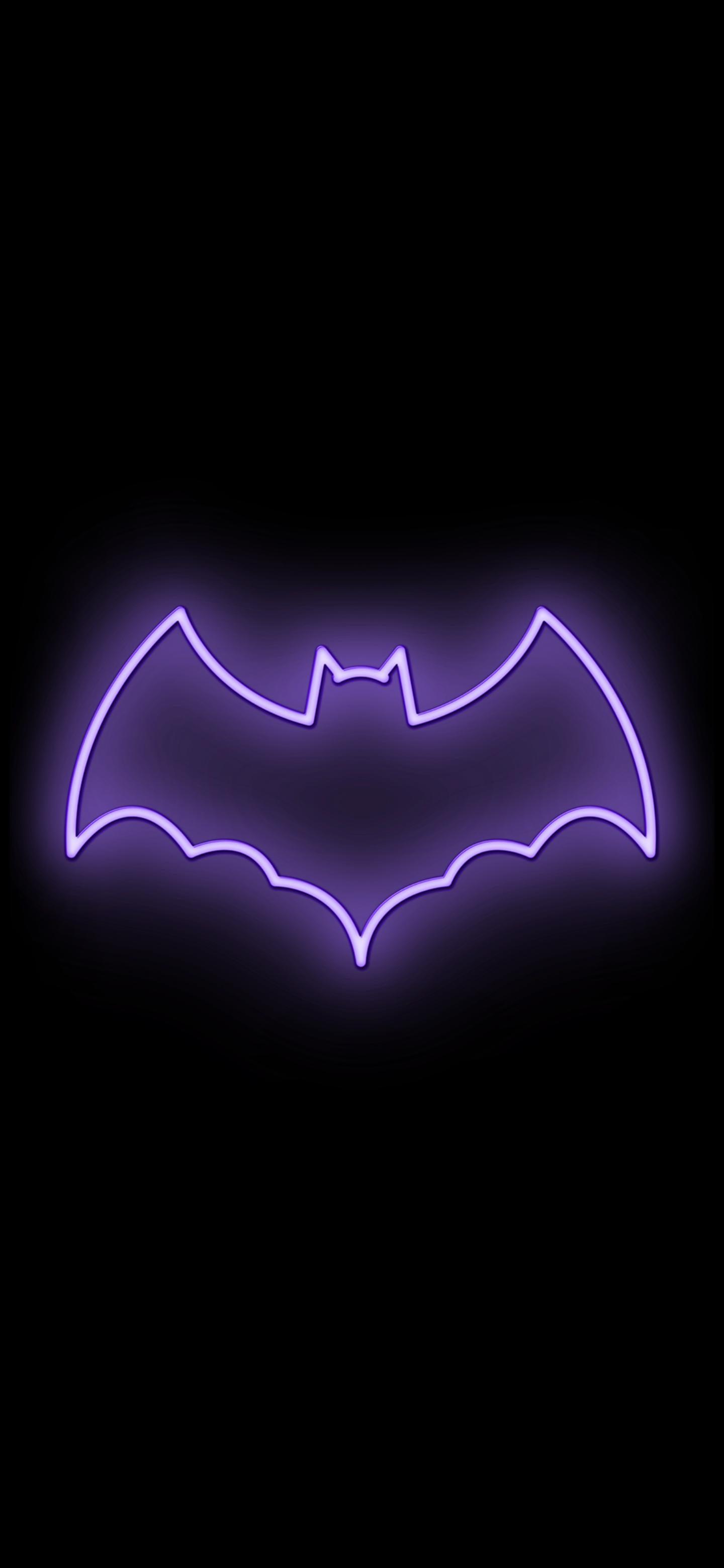 Neon Batman Logo Wallpapers - Top Free Neon Batman Logo Backgrounds ...