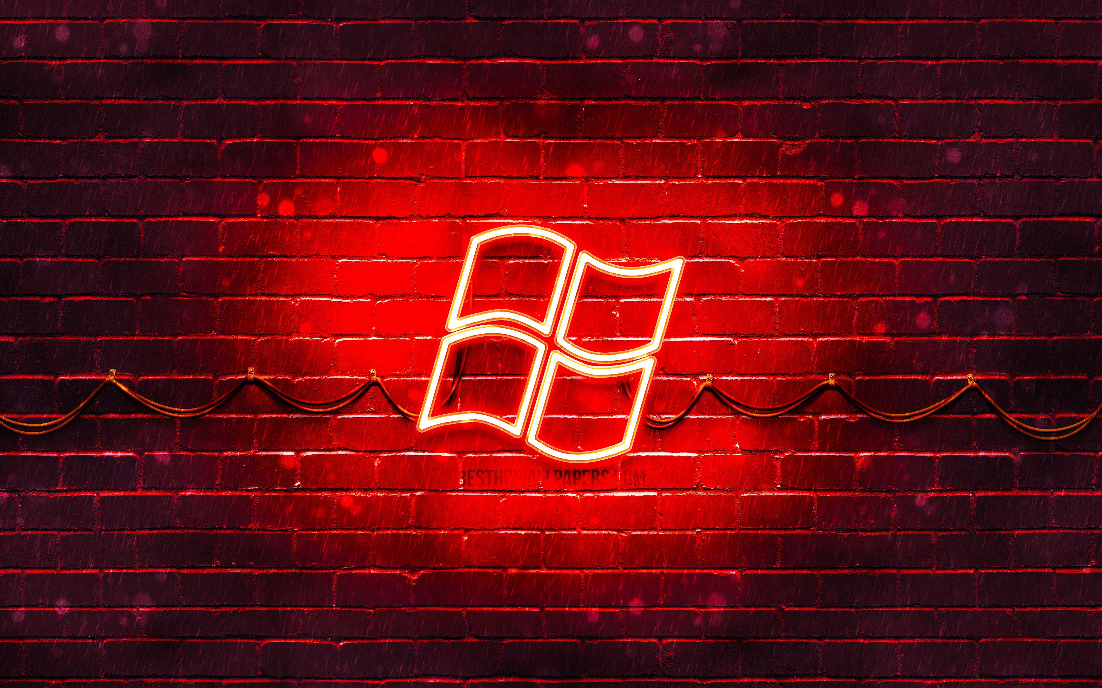 Neon Windows Logo Wallpapers - Top Free Neon Windows Logo Backgrounds ...