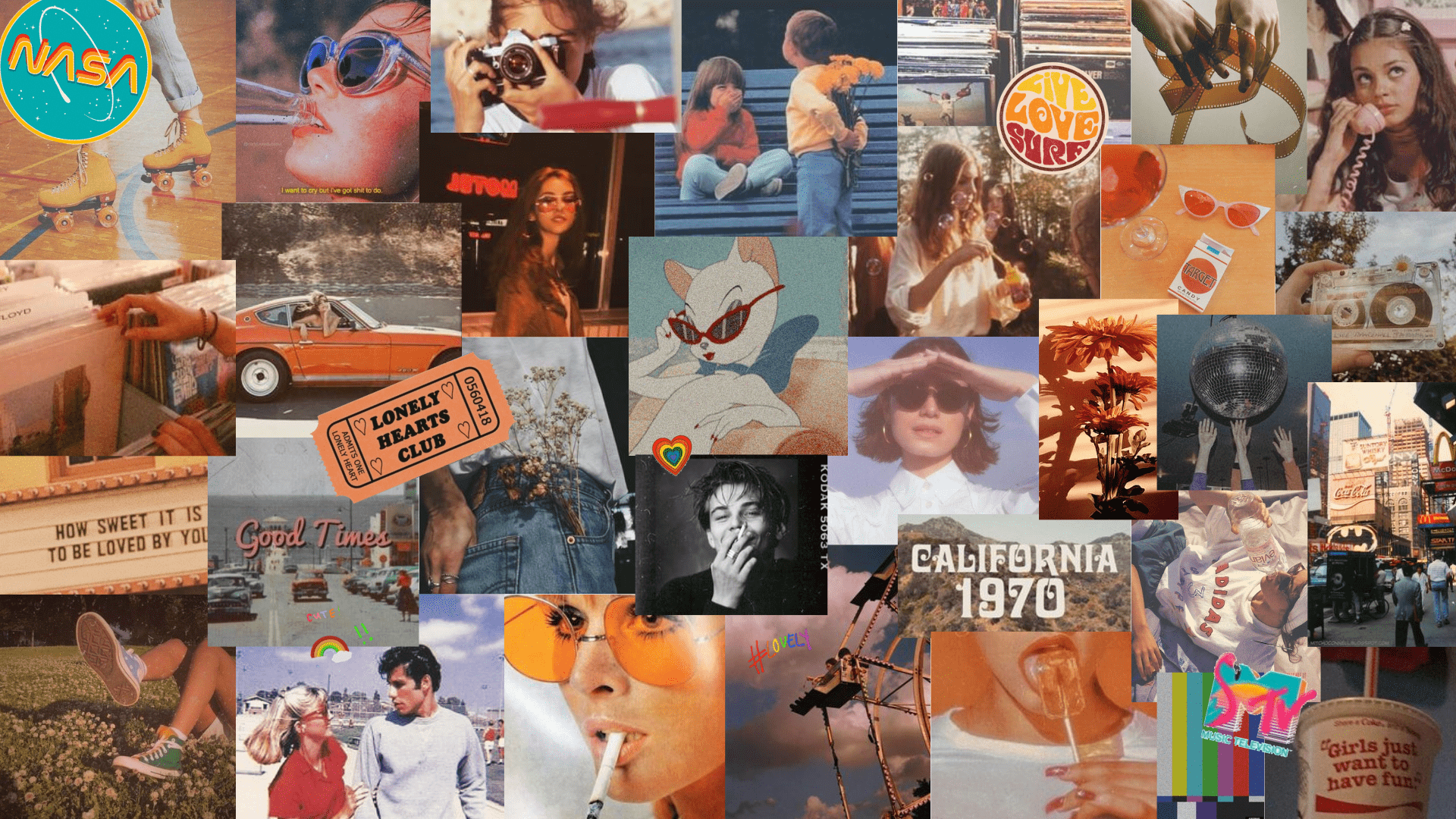 Vintage Collage Desktop Wallpapers - Top Free Vintage Collage Desktop ...