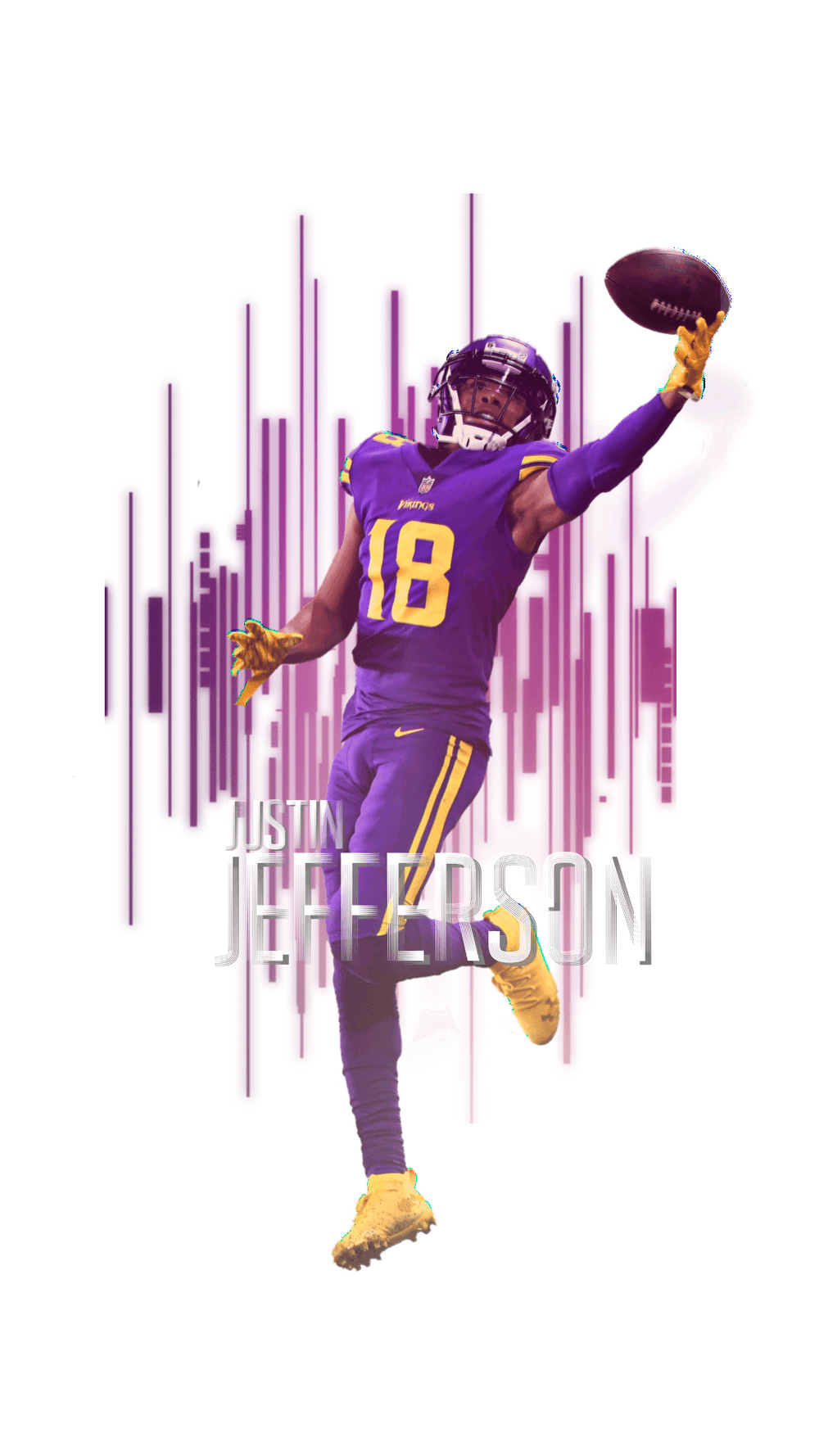 Justin Jefferson Vikings Wallpapers - Top Free Justin Jefferson Vikings ...