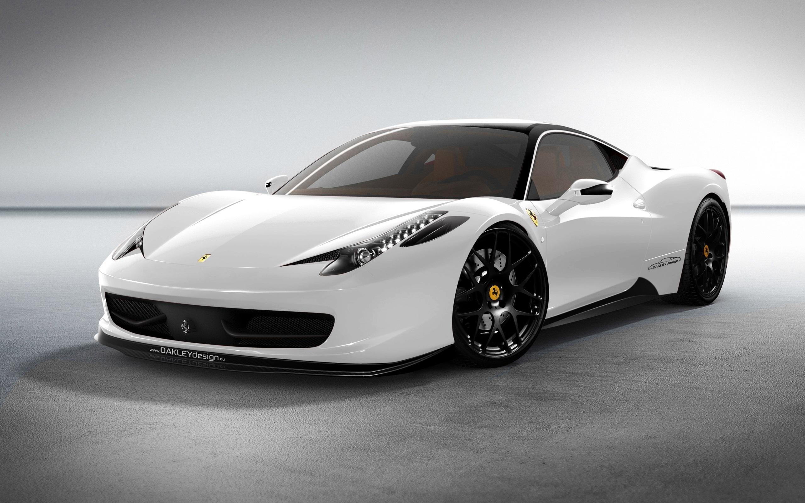 White Ferrari Desktop Wallpapers - Top Free White Ferrari Desktop ...
