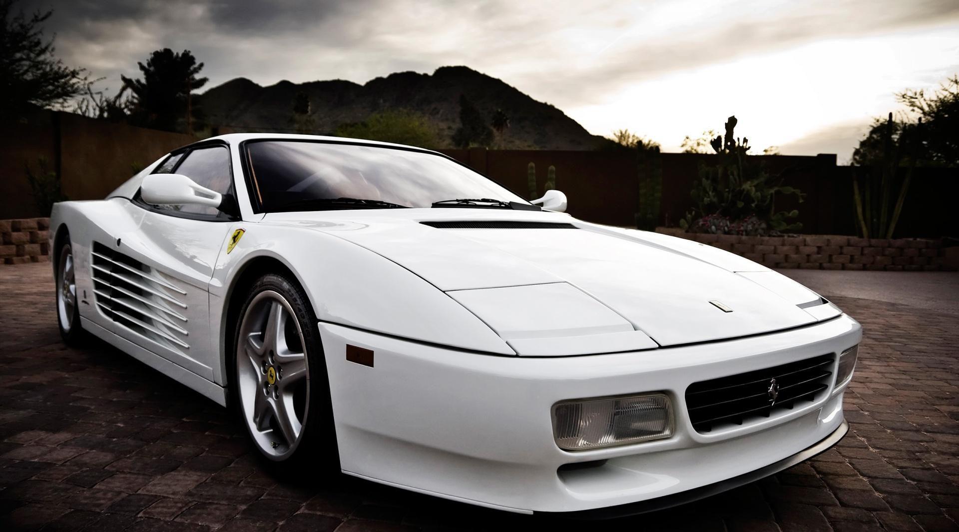 White Ferrari Desktop Wallpapers - Top Free White Ferrari Desktop ...