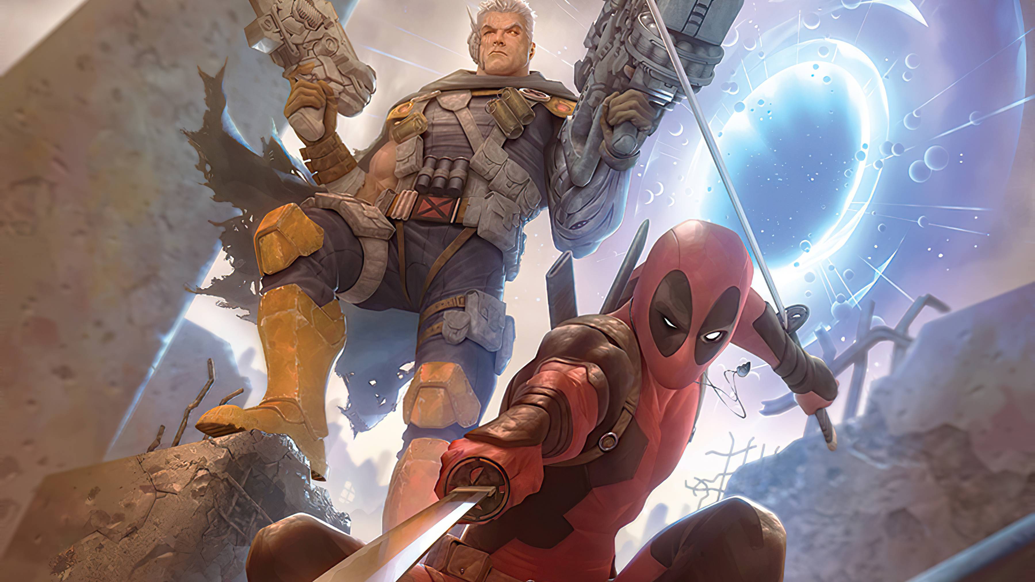 Deadpool and Cable Wallpapers - Top Free Deadpool and Cable Backgrounds ...