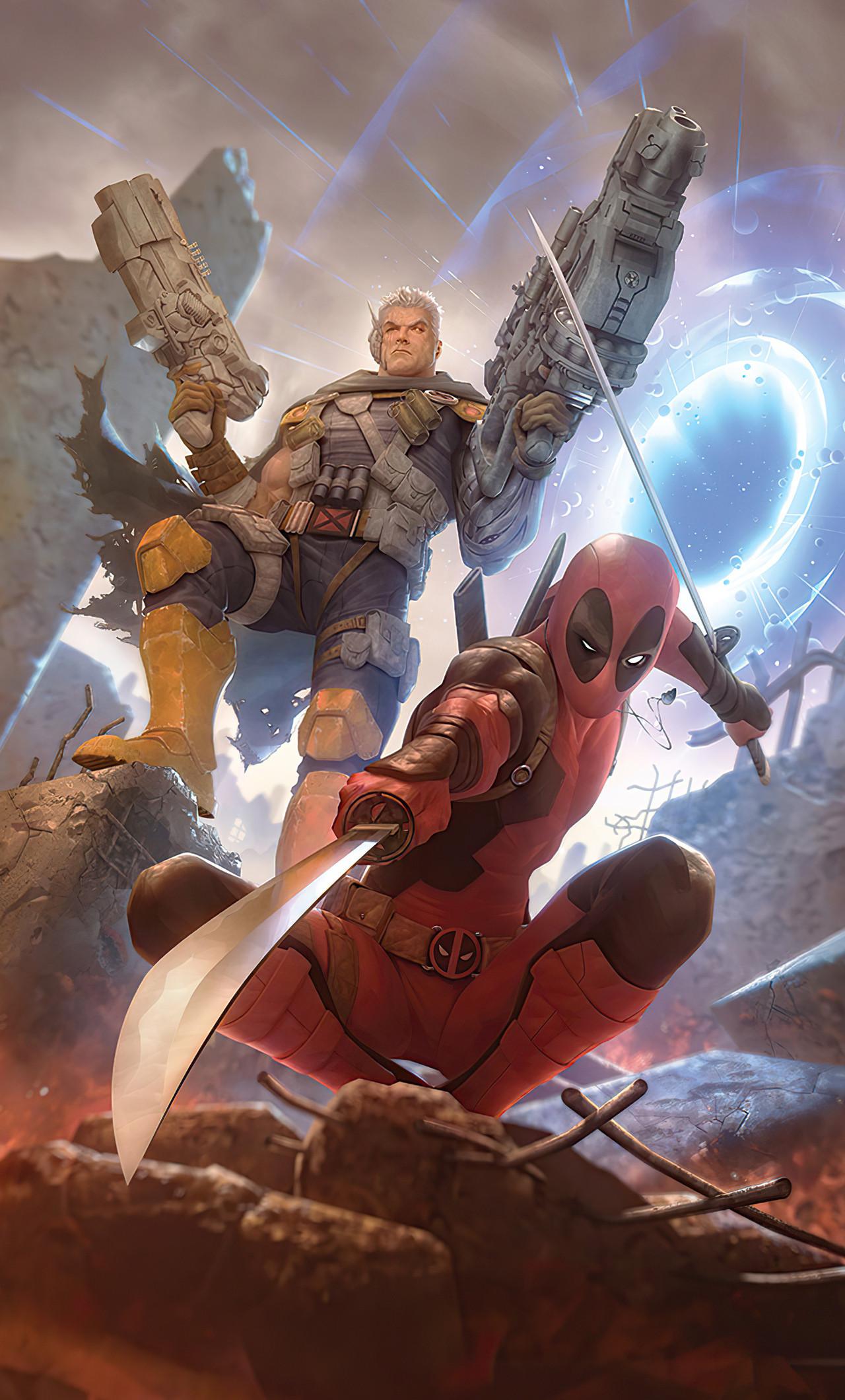 Deadpool and Cable Wallpapers - Top Free Deadpool and Cable Backgrounds ...