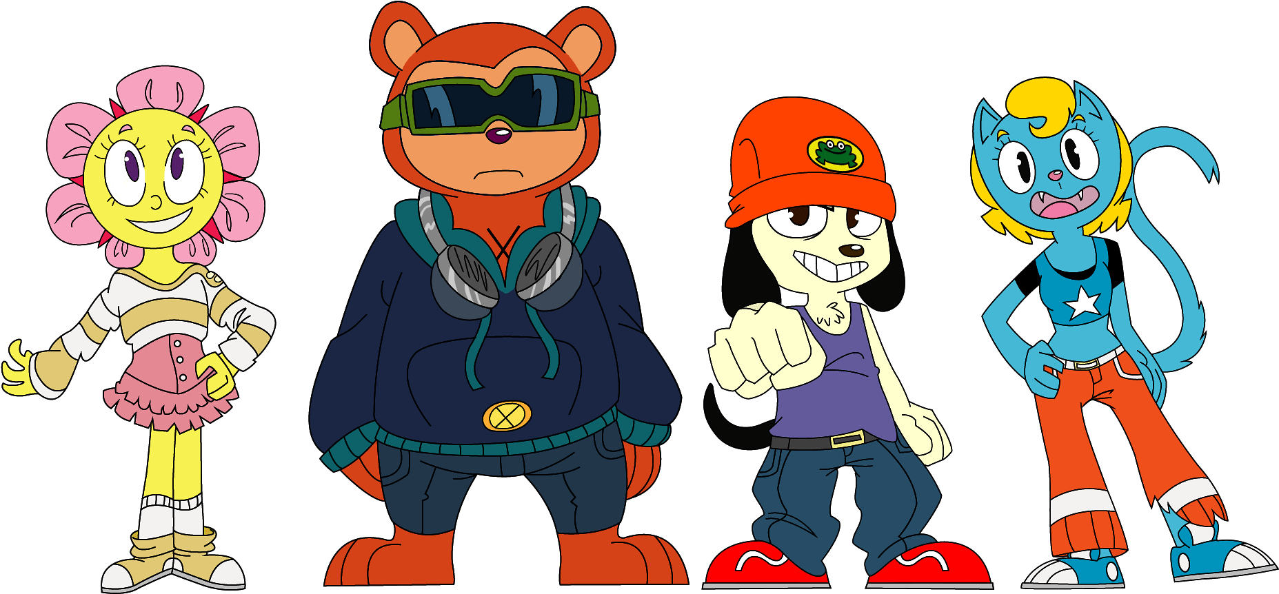 PaRappa The Rapper Wallpapers - Top Free PaRappa The Rapper Backgrounds ...