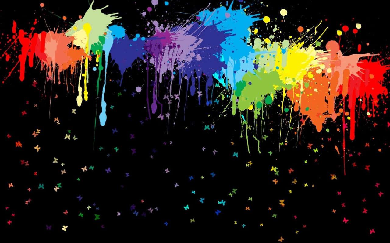 Black Paint Splatter Wallpapers - Top Free Black Paint Splatter ...