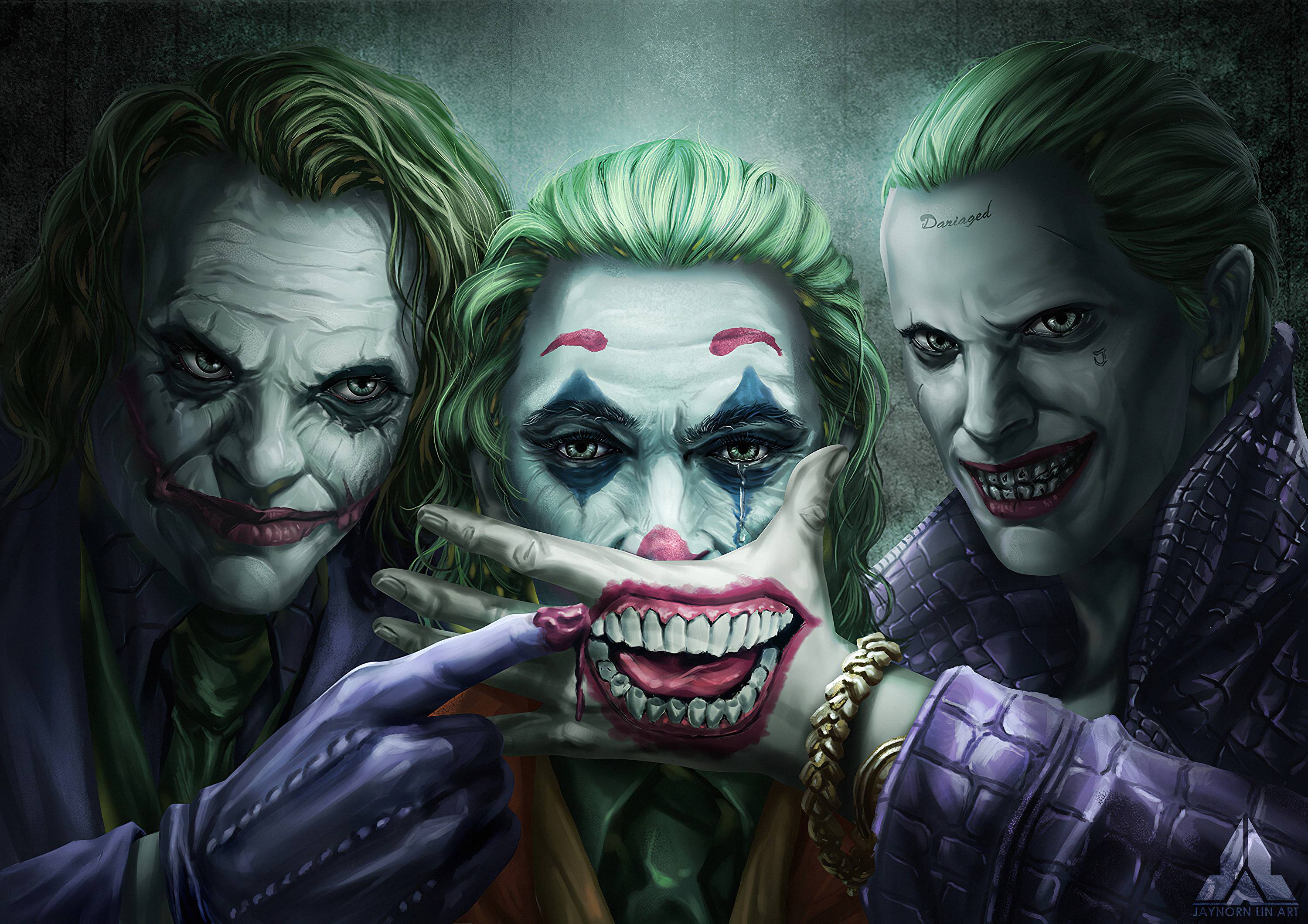 Three Joker Wallpapers - Top Free Three Joker Backgrounds - WallpaperAccess