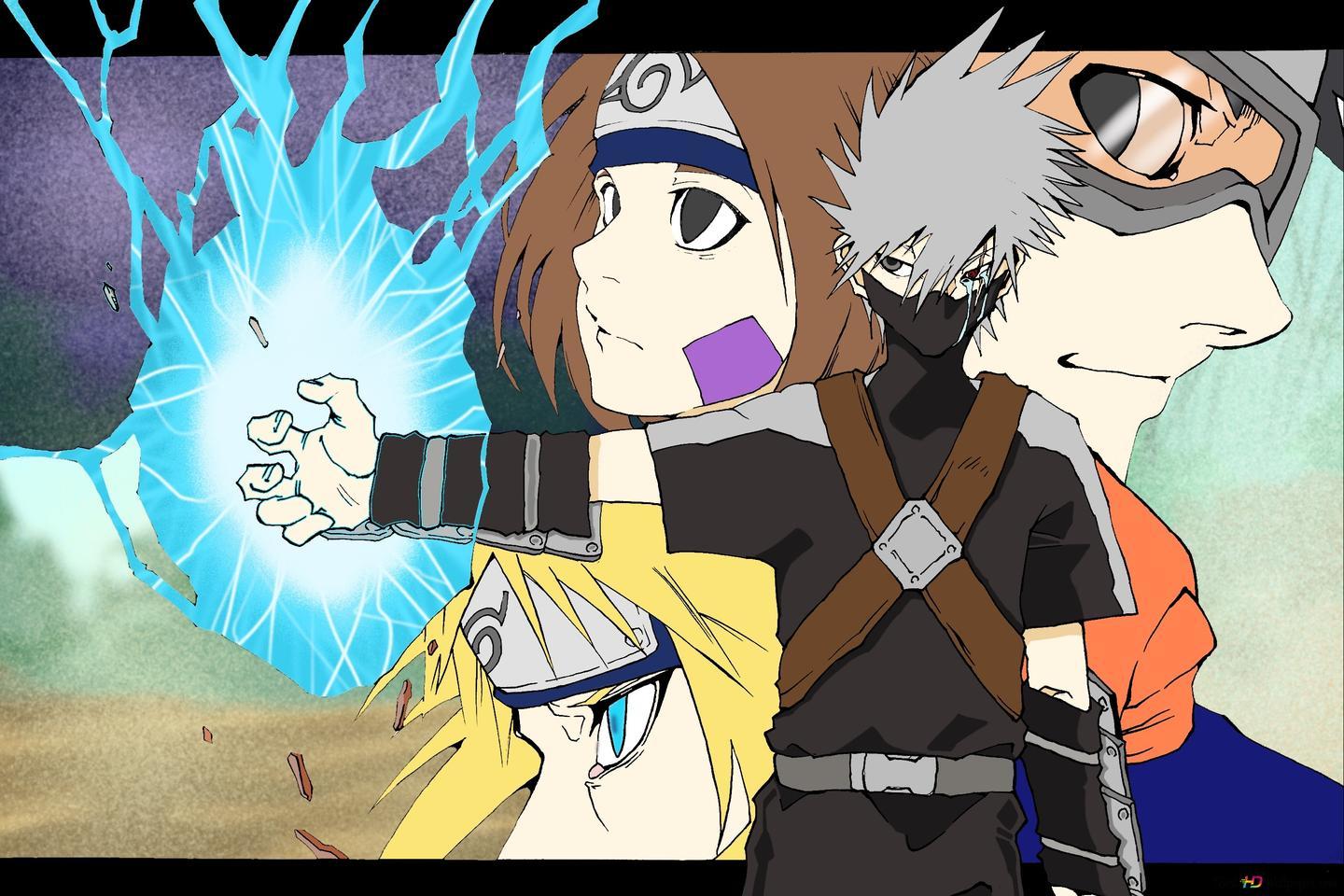 Kakashi and Minato Wallpapers - Top Free Kakashi and Minato Backgrounds ...